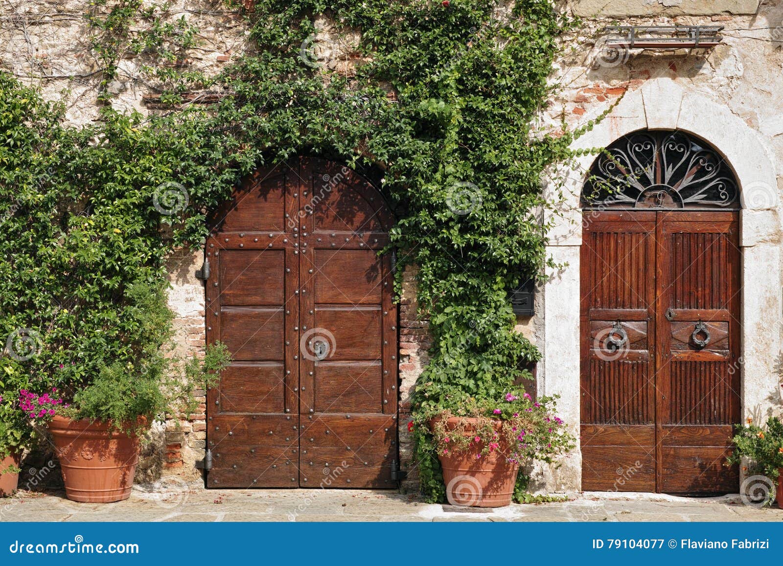 Main doors stock image. Image of antiquity, hamlet, door - 79104077