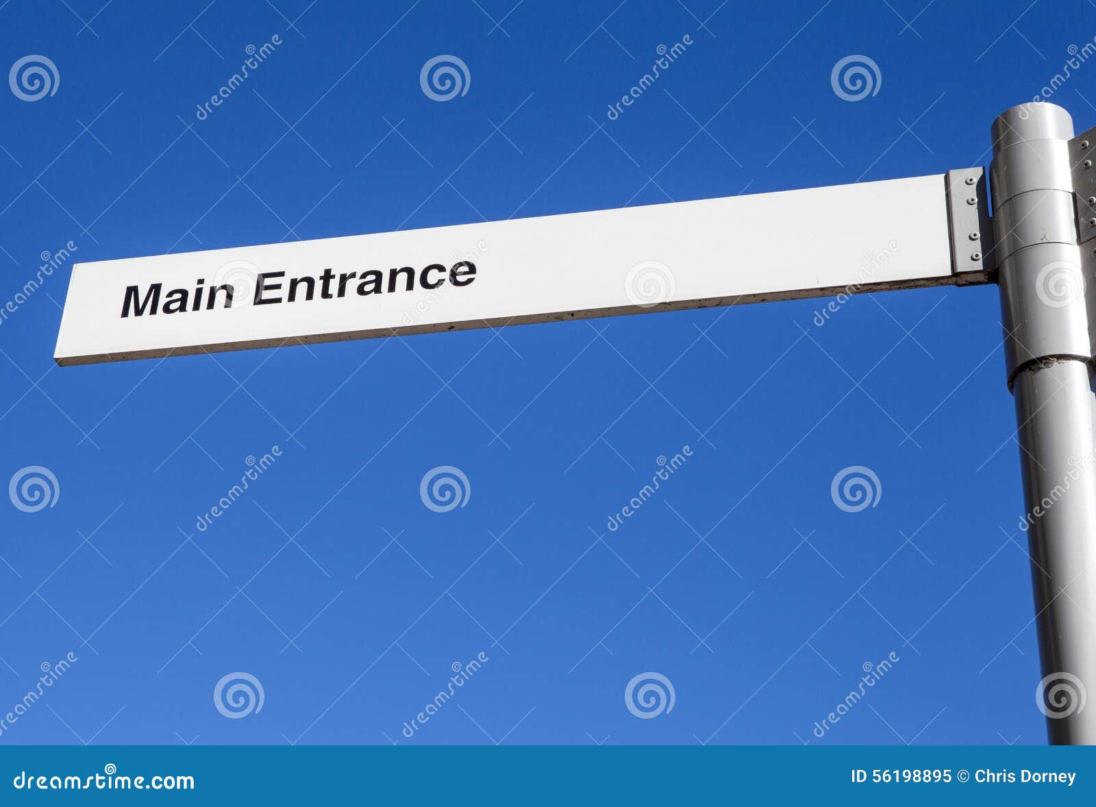 Main Entrance Sign stock image. Image of entrance, directions - 56198895