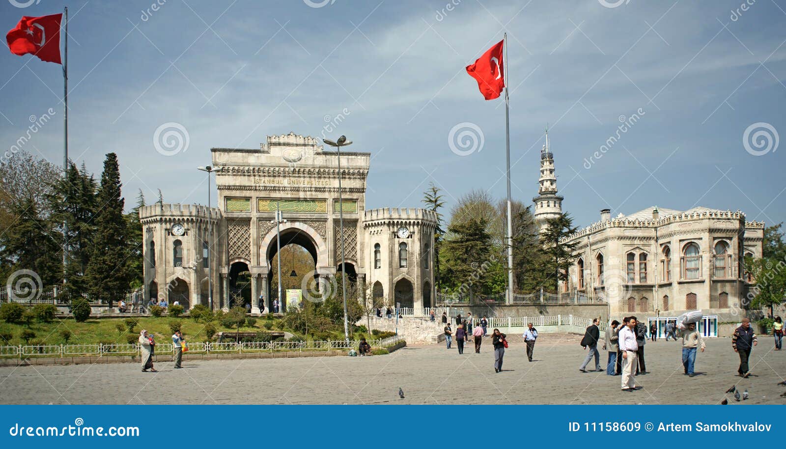 Main Entrance To Istanbul University Editorial Stock Image - Image of ...