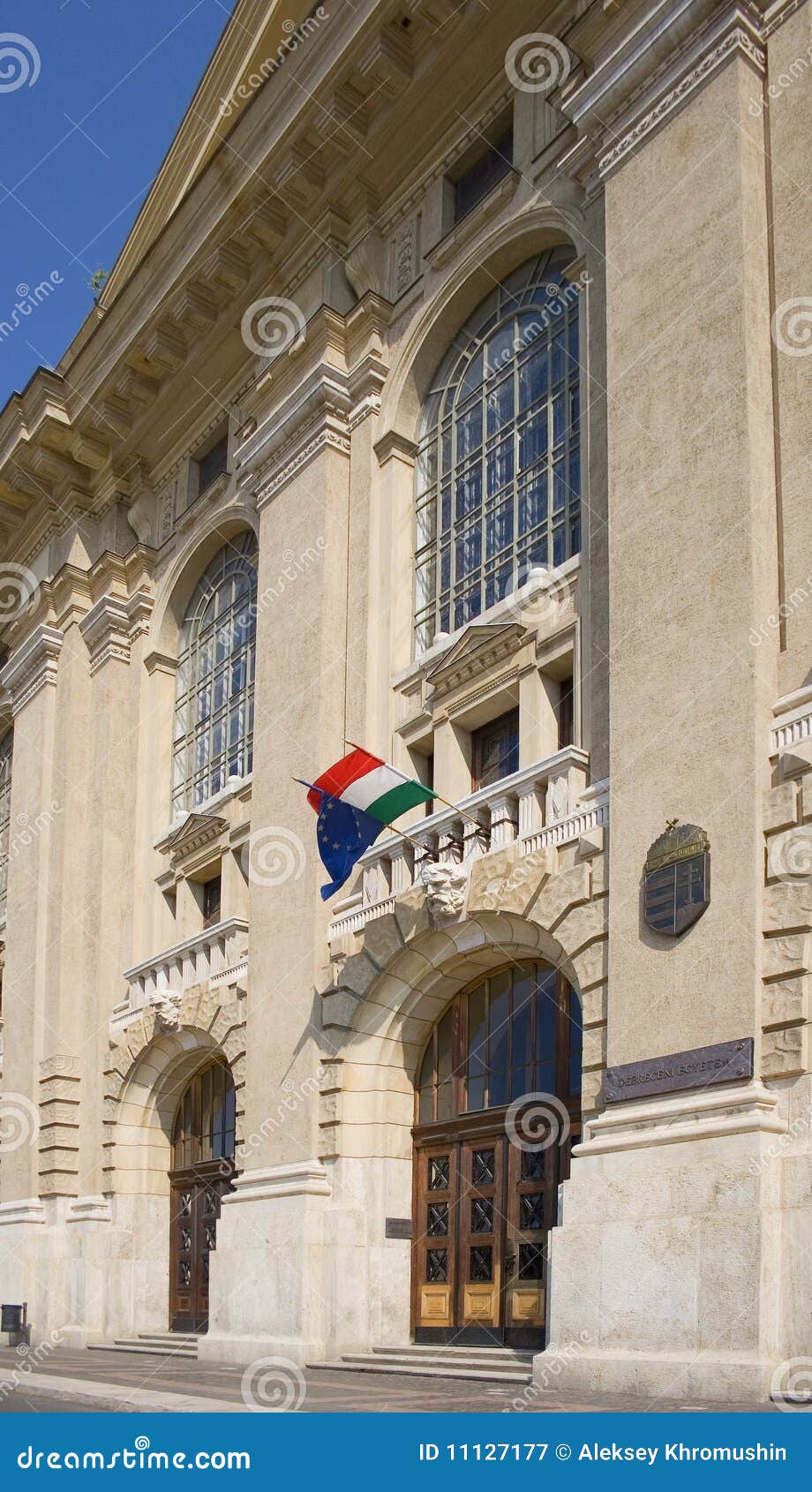 Main Entrance of University Stock Image - Image of entrance, eastern ...