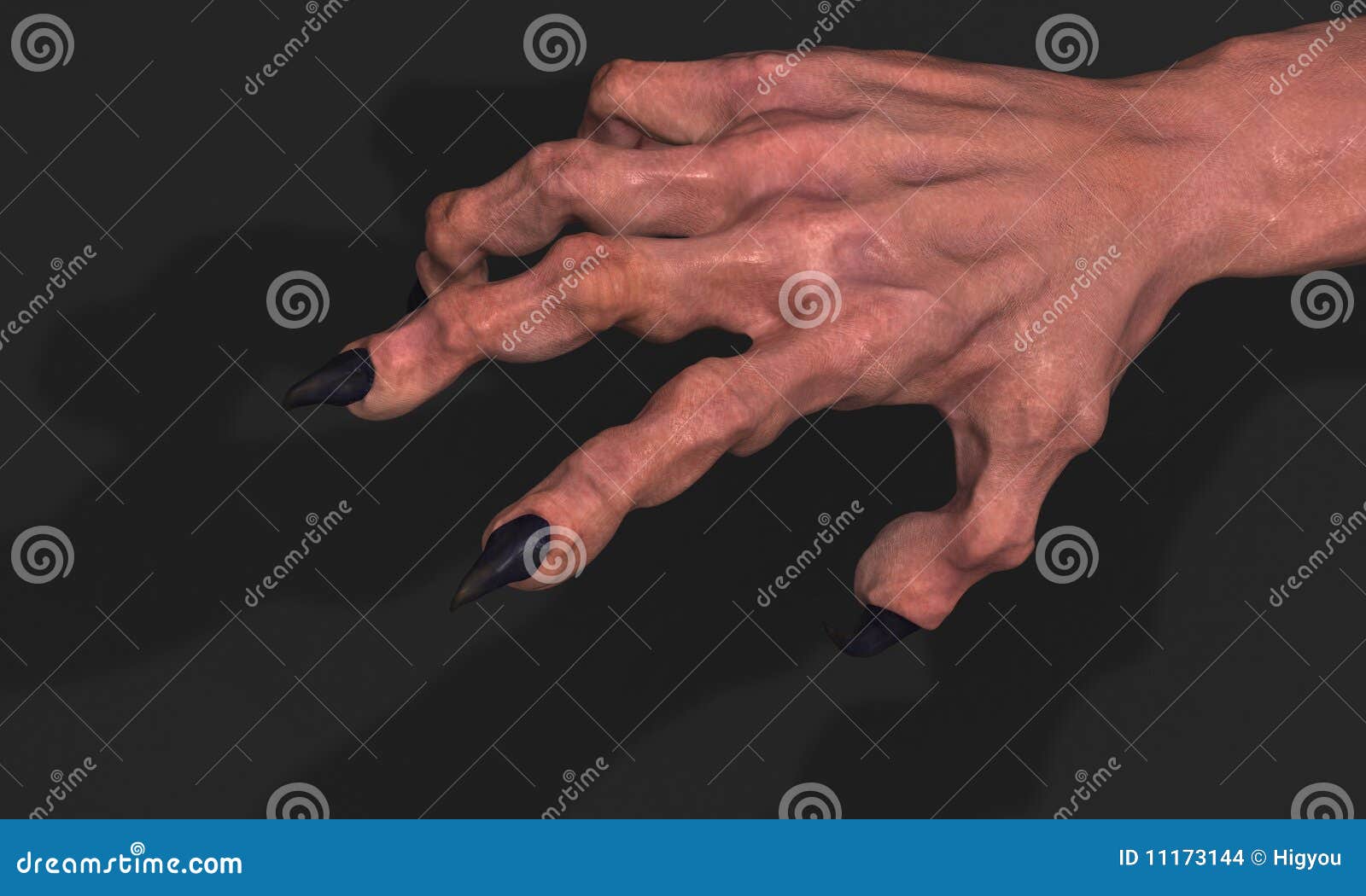 Main griffée illustration stock. Illustration du fuselage - 11173144