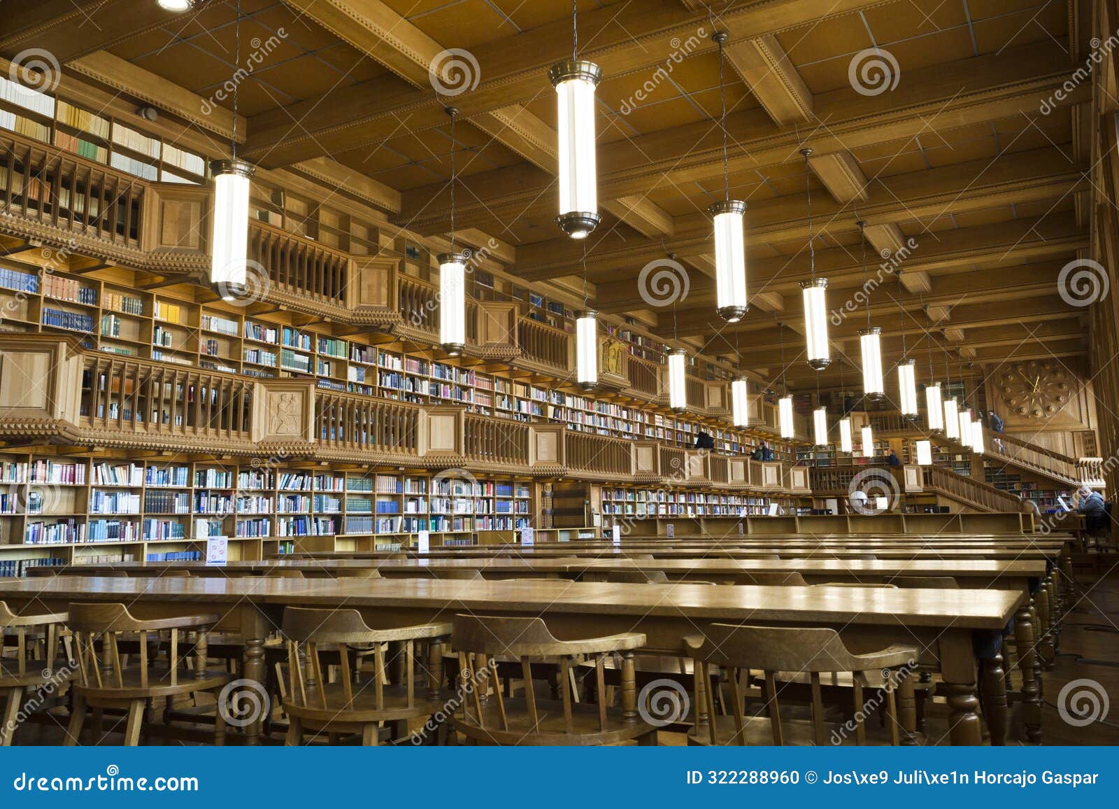Main Hall of the Leuven Library, Belgium Editorial Image - Image of ...