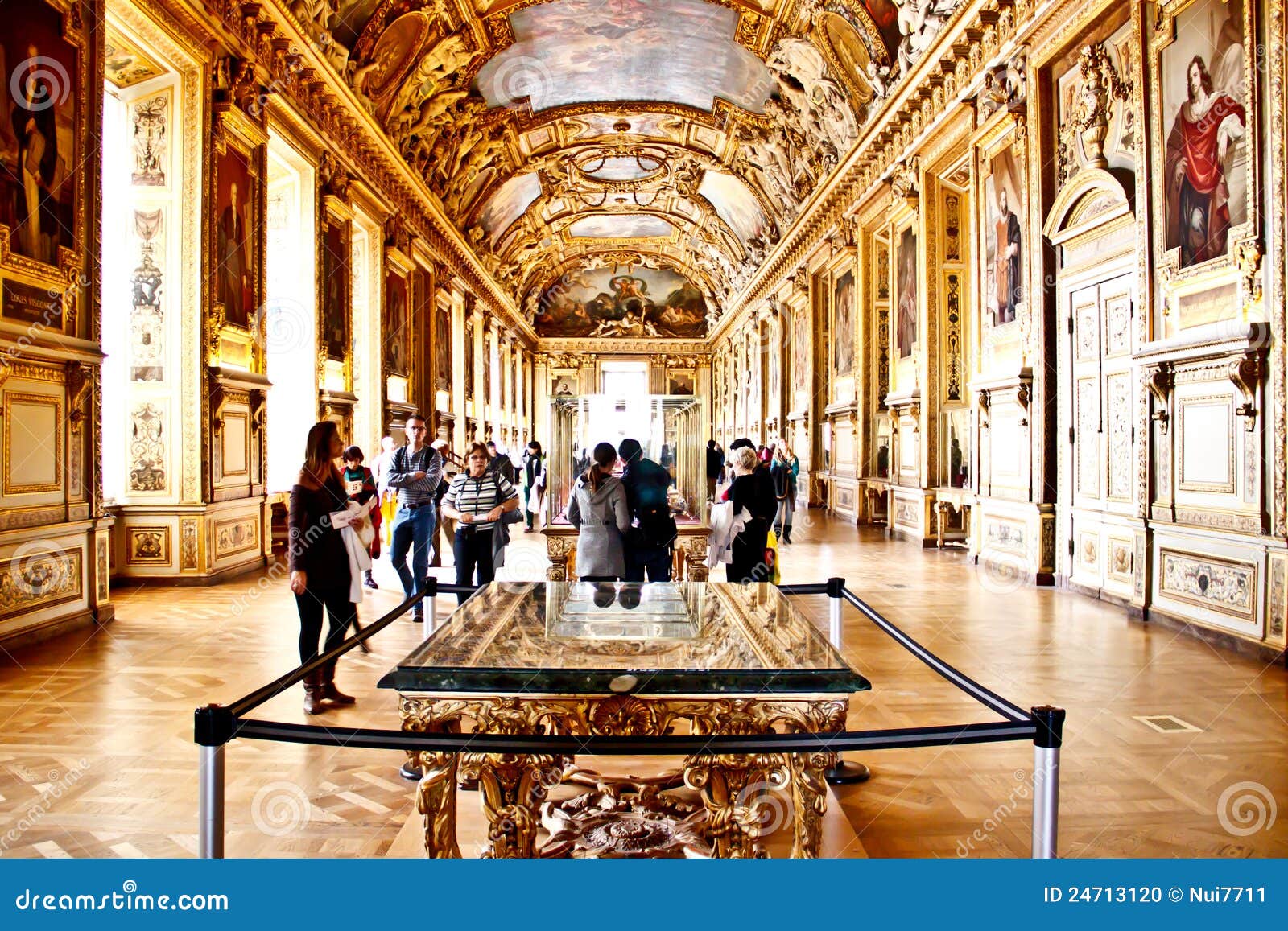 Main Hall of the Palais De Louvre 1 Editorial Image - Image of gallery ...