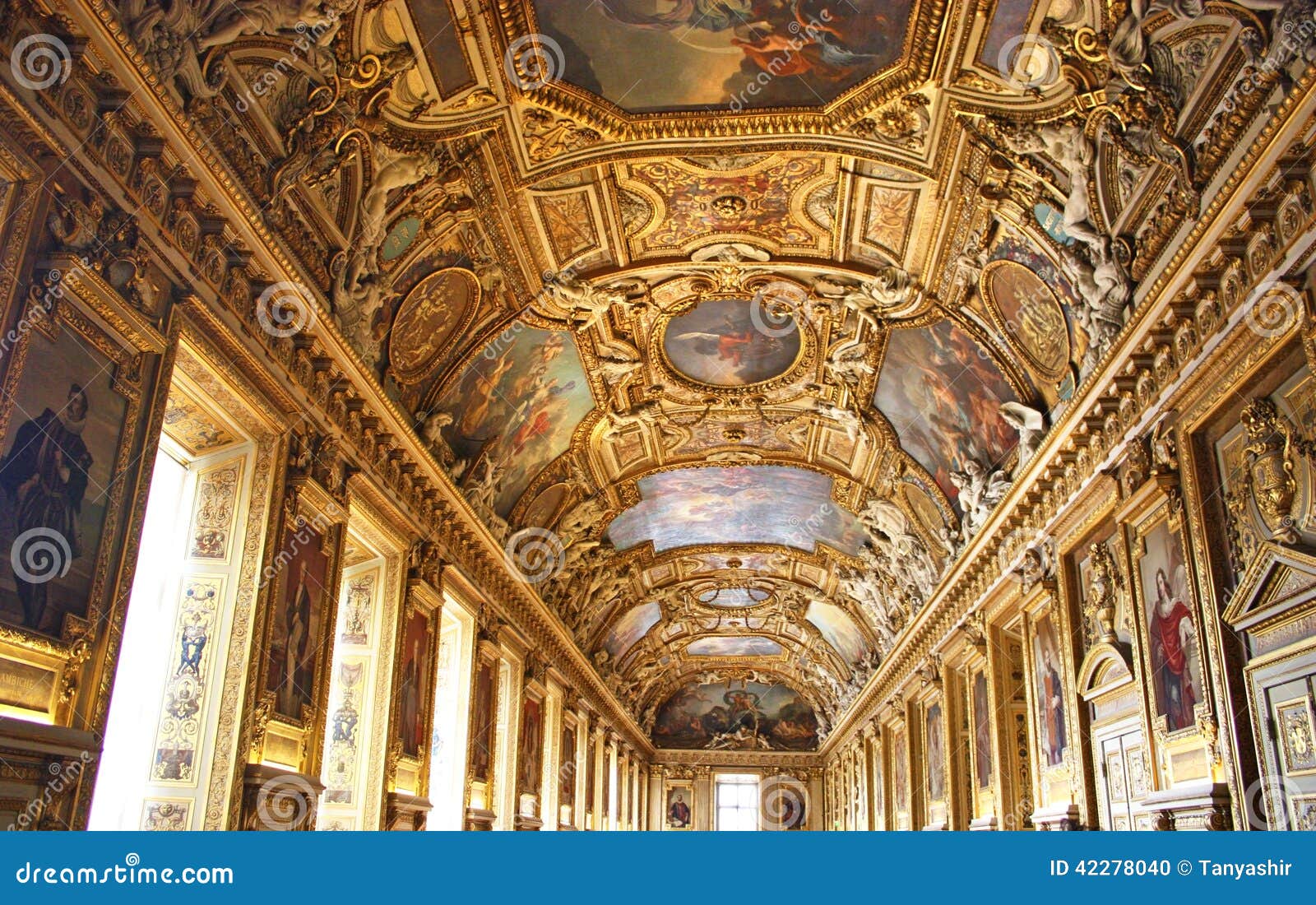 Main Hall of the Palais De Louvre Editorial Image - Image of museum ...