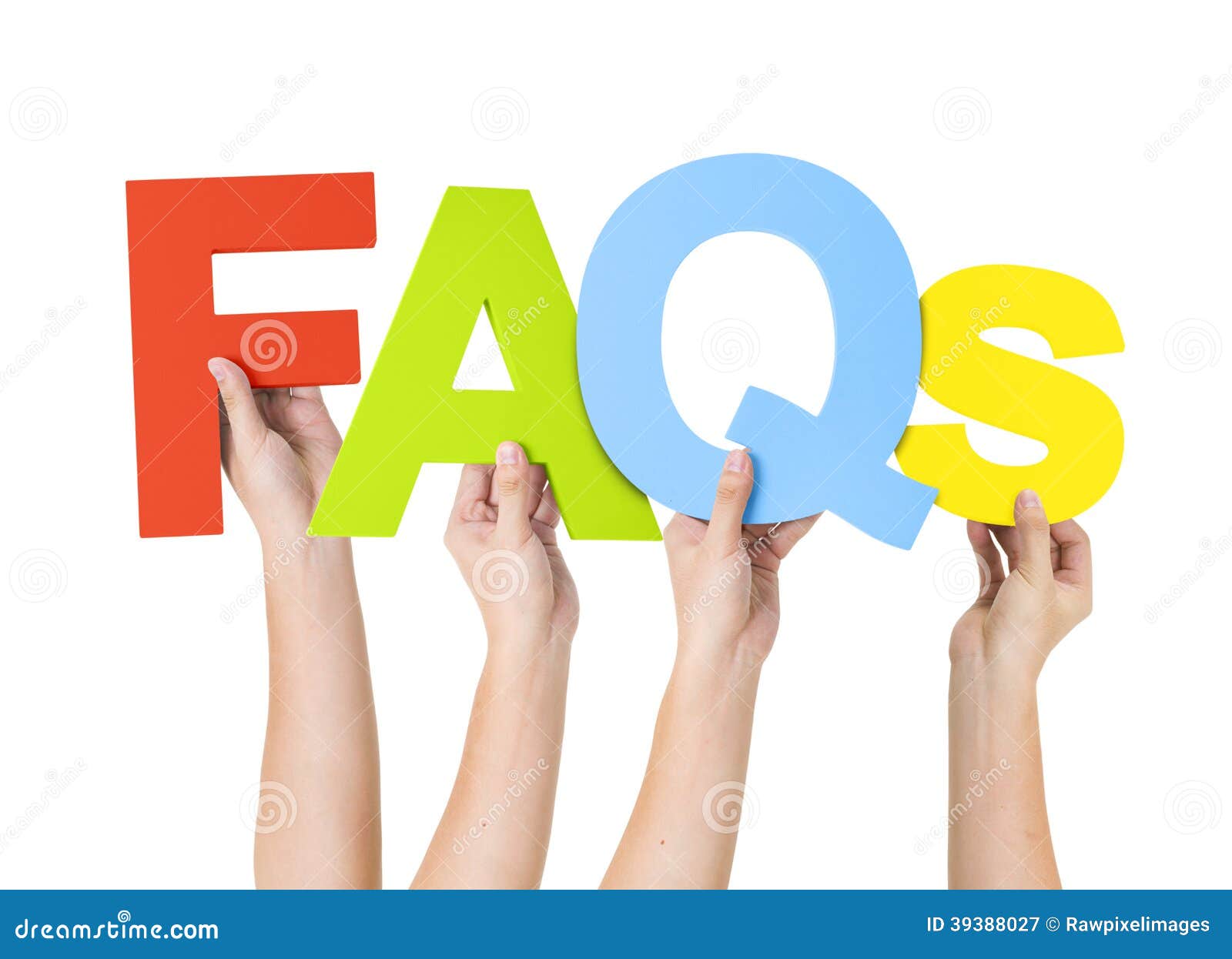 Main Humaine Tenant Les FAQ De Word Image stock - Image du idée, copie ...