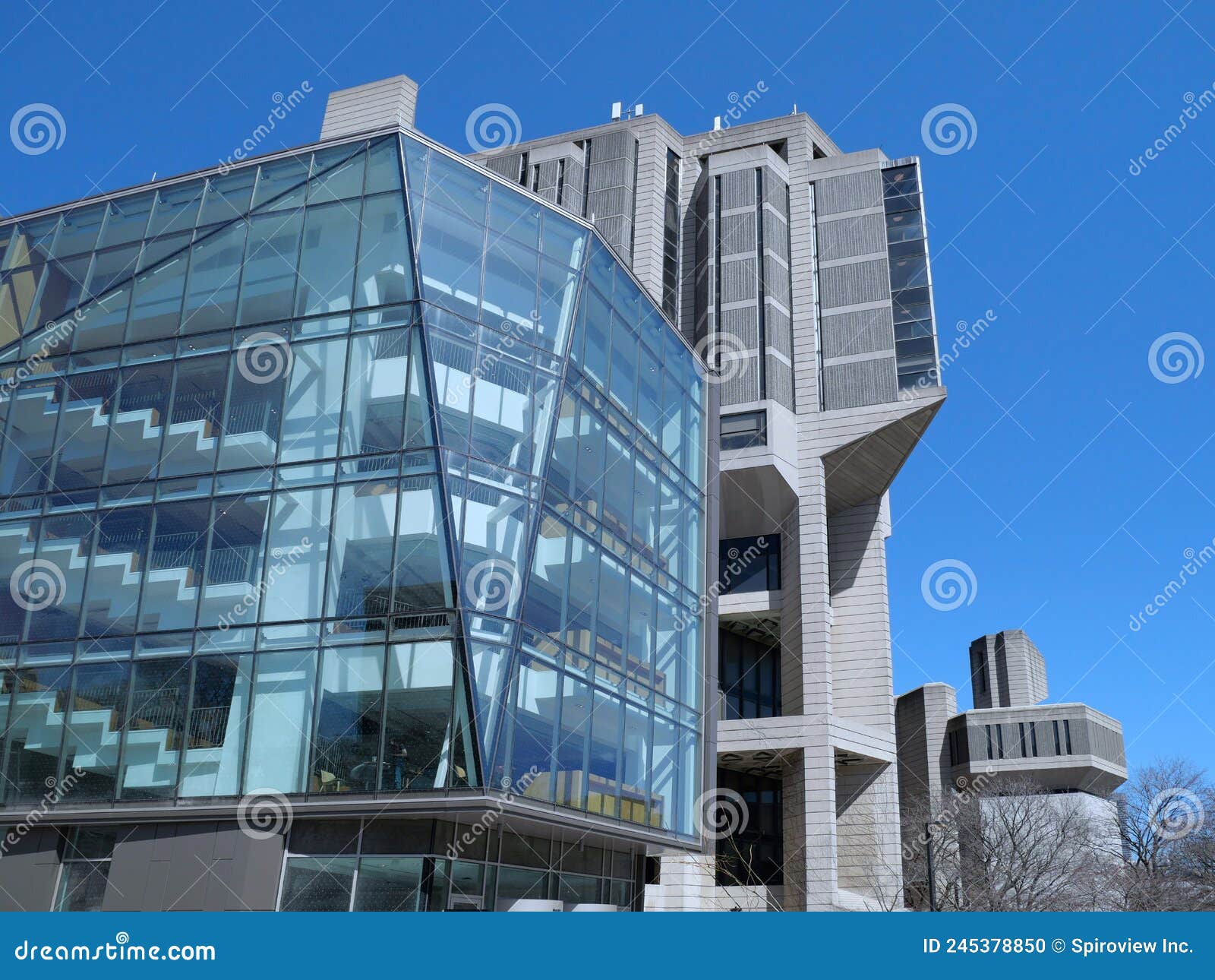The Main Library on the Downtown Campus of the University of Toronto ...