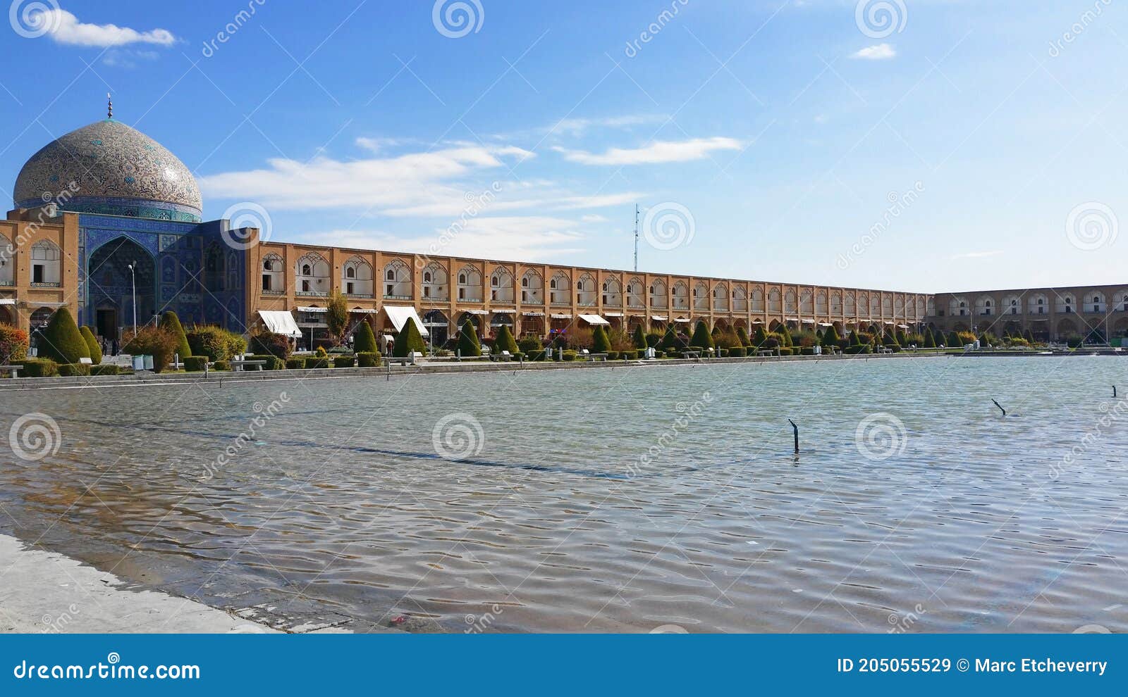 Main Place of Isfahan, Iran Editorial Stock Image - Image of persia ...