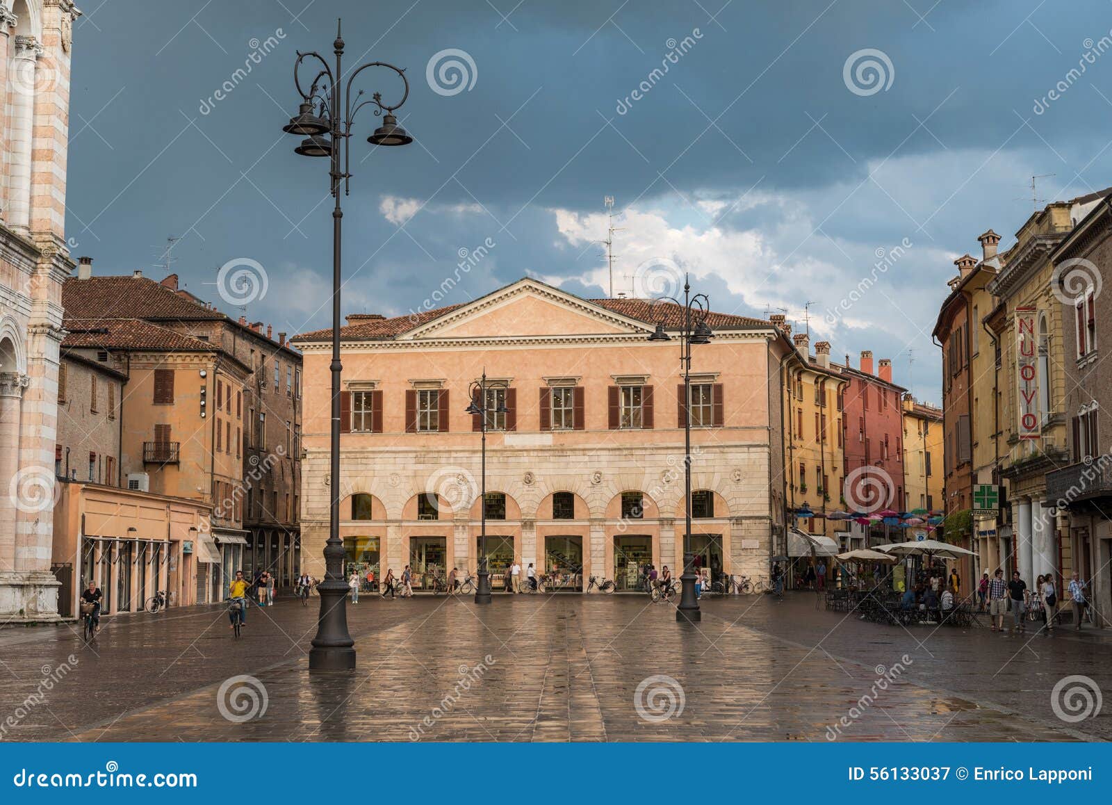 Main Plaza Downtown Ferrara Stock Photos - Free & Royalty-Free Stock ...