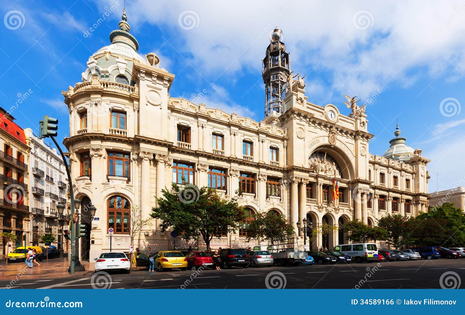 Main Post Office in Valencia, Spain Editorial Photo - Image of ...