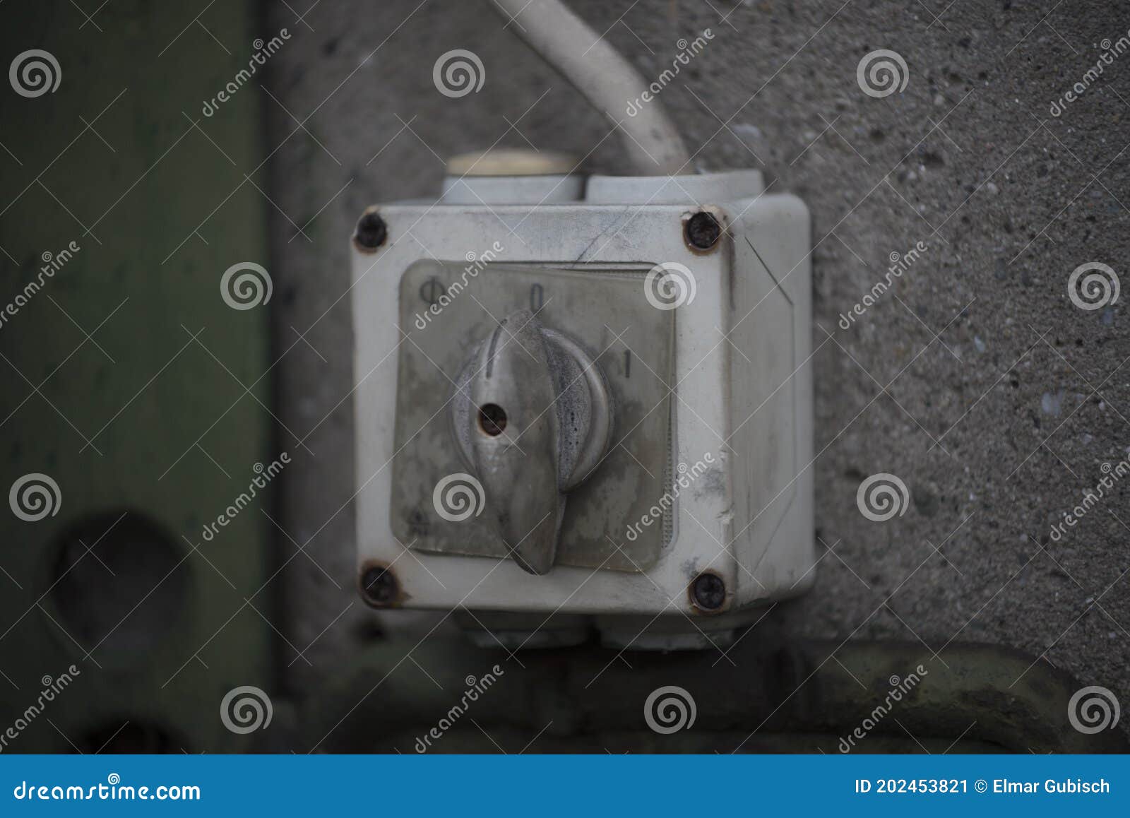 Main Power Switch for Electricity Stock Image - Image of tariff ...