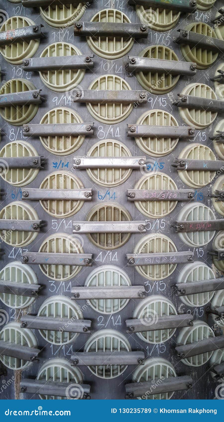 Main Pulp Filter Tank in Pulp and Paper Industial Stock Image - Image ...