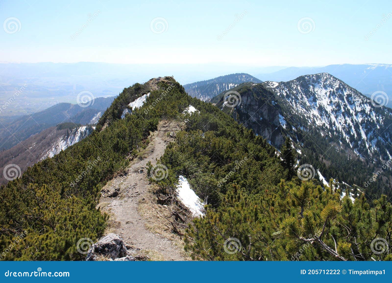 Main Ridge Mala Fatra Mountains Stock Photo - Image of range, malã ...