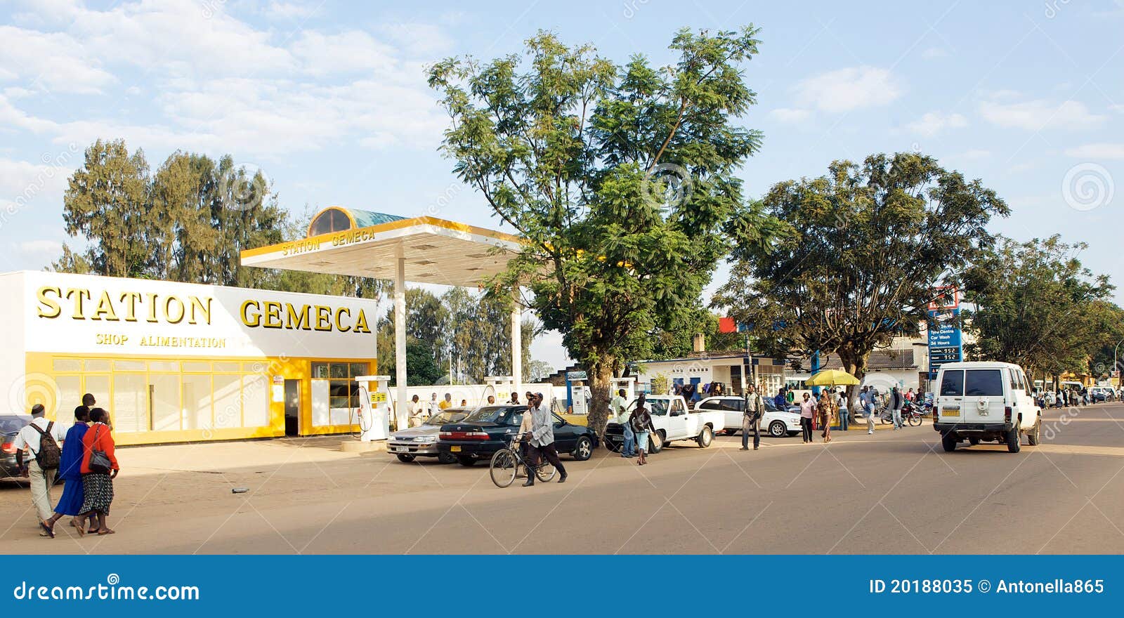 Main Road at Butare, Rwanda Editorial Image - Image of huye, rwandan ...