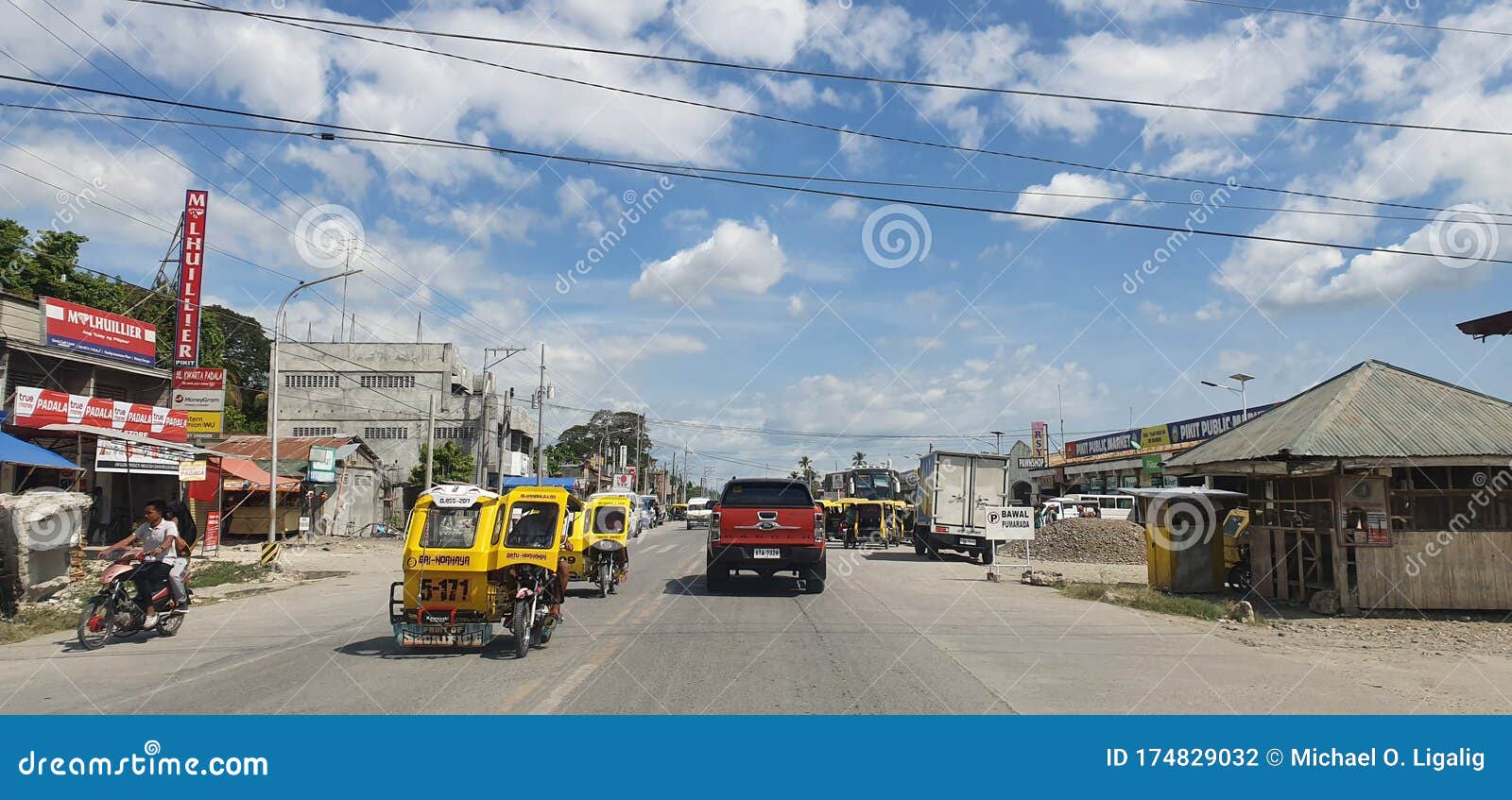 Main Road in Pikit, North Cotabato, Philippines Stock Photo - Image of ...
