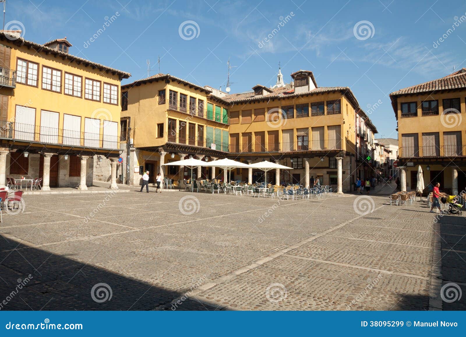 Main Square editorial stock image. Image of toro, duero - 38095299