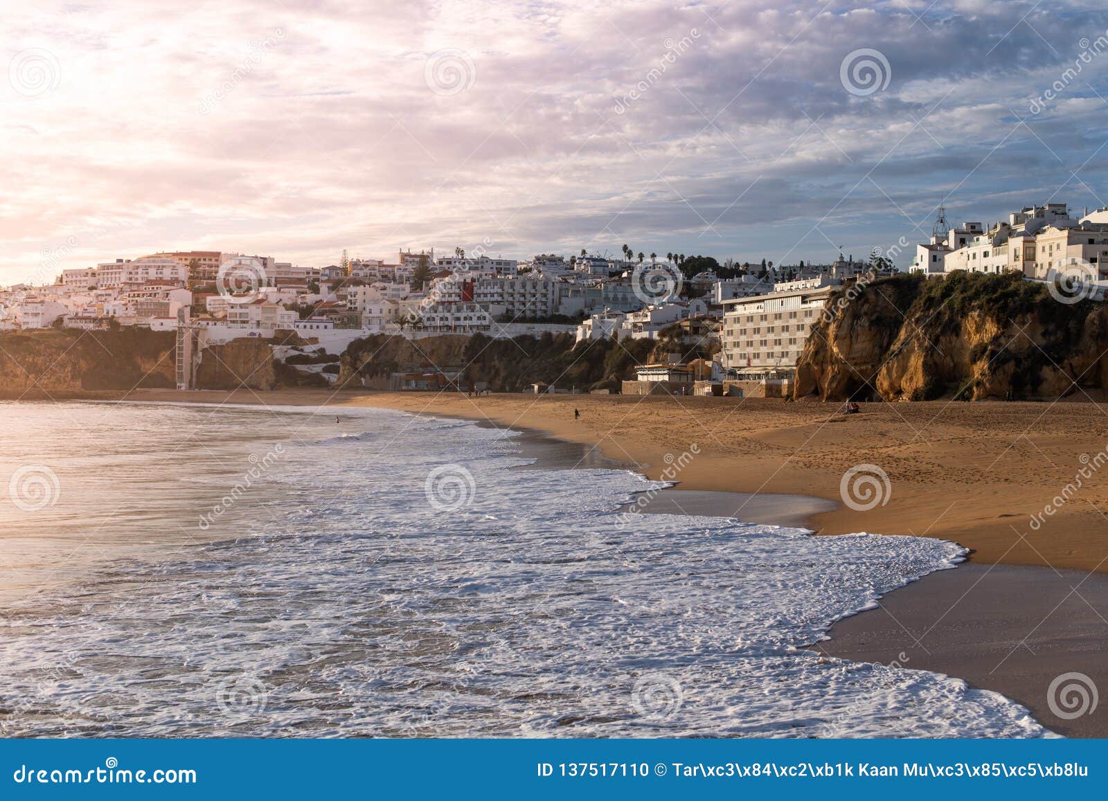 Main Square of Albufeira, Portugal Editorial Image - Image of lisbon ...