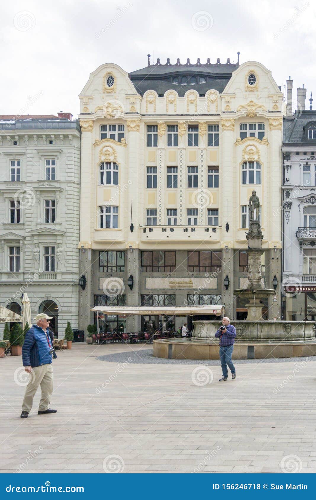 Main Square, Bratislava, Slovakia Editorial Stock Photo - Image of ...