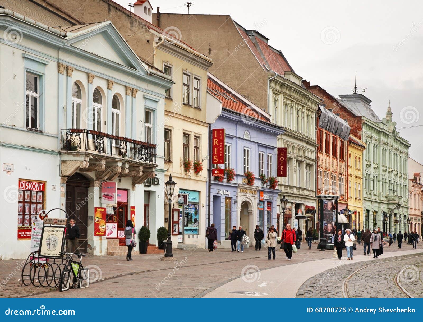 Main Square in Kosice. Slovakia Editorial Image - Image of showplace ...