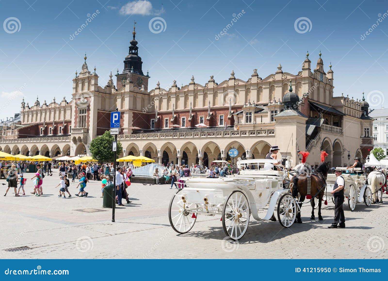 Main Square, Krakow editorial image. Image of europe - 41215950