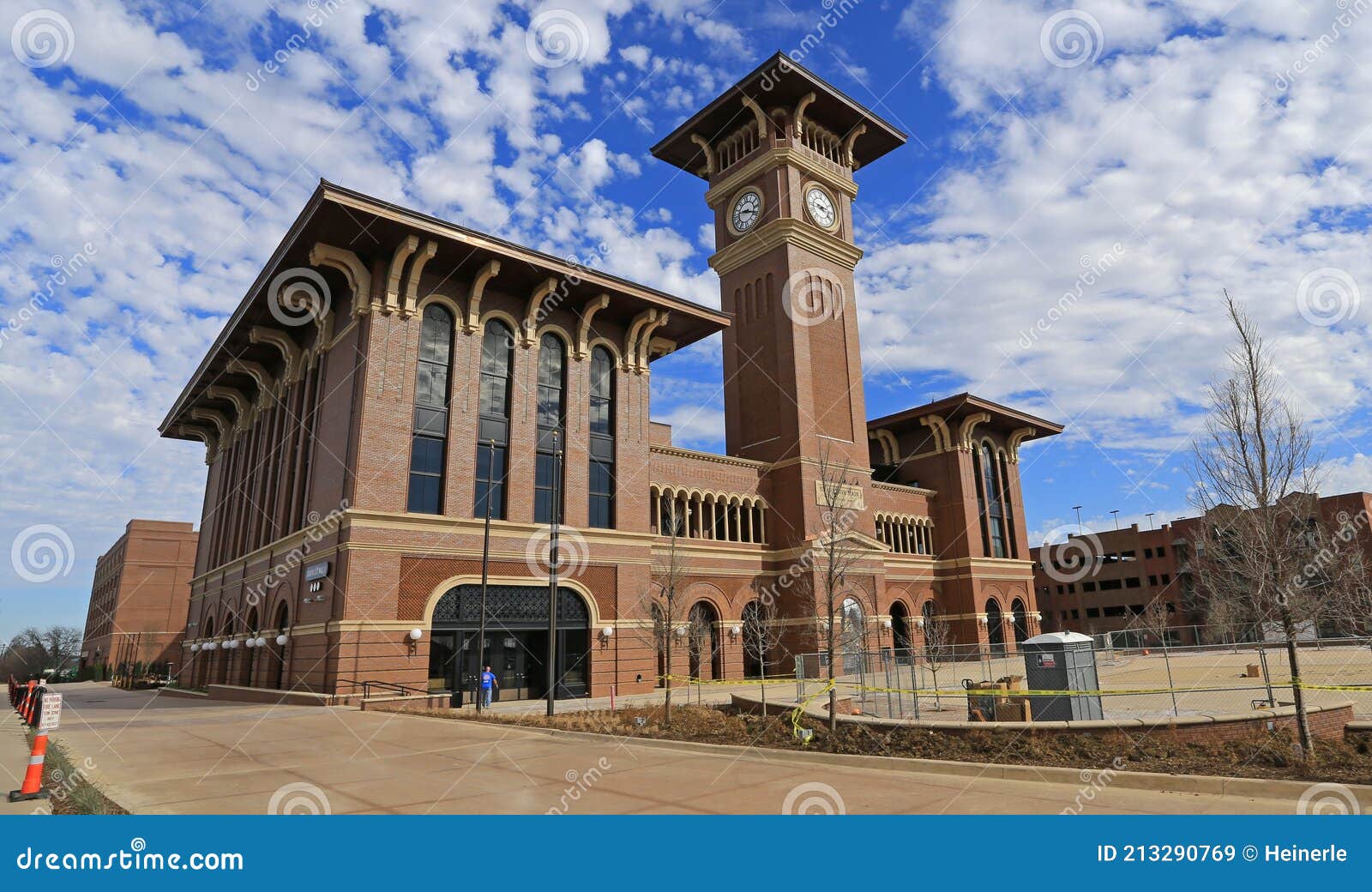Main Station in Downtown Denton Editorial Stock Image - Image of hotel ...