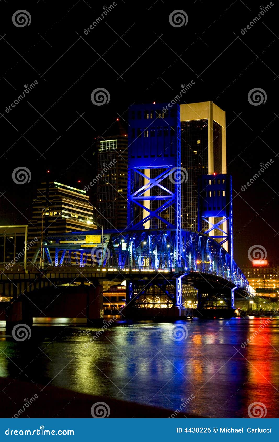 Main Street Bridge, Jacksonville, Florida Stock Photo - Image of ...