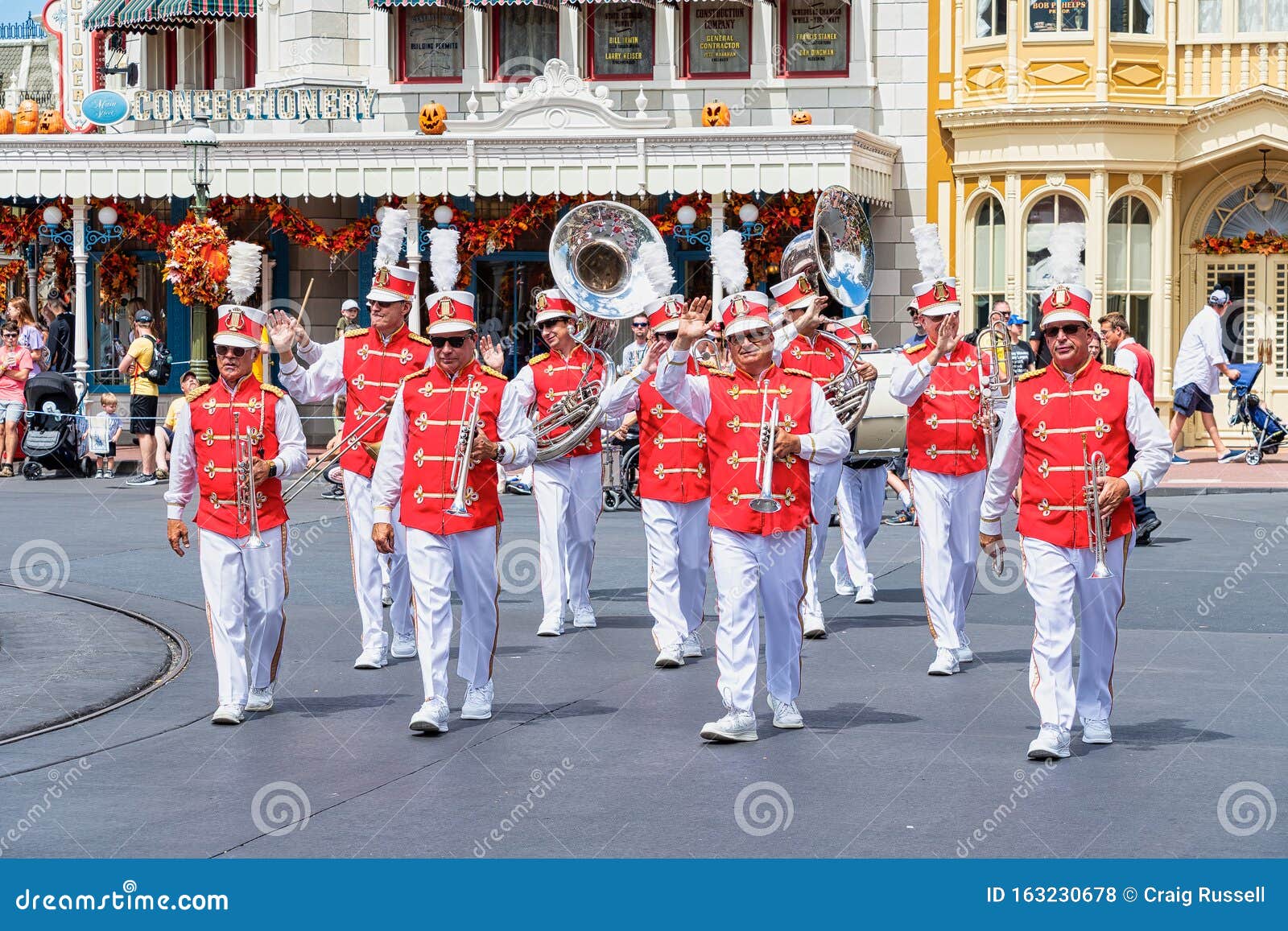 The Main Street Philharmonic Editorial Stock Photo - Image of orchestra ...