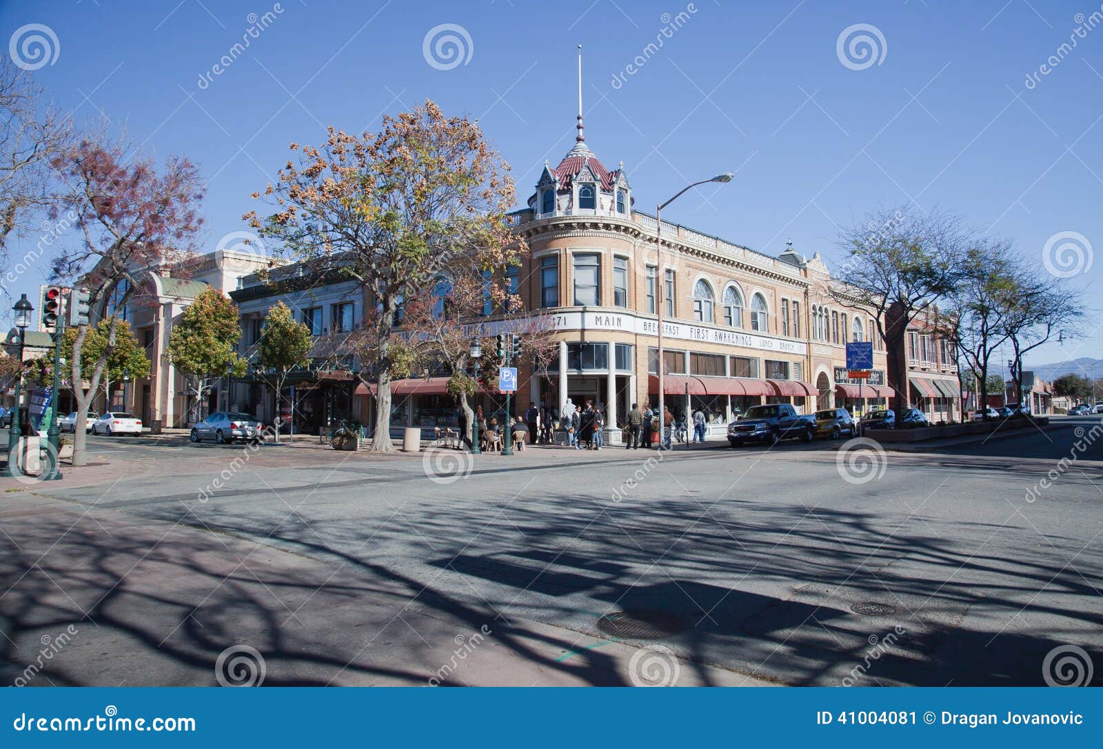 Main Street editorial photo. Image of california, salinas - 41004081