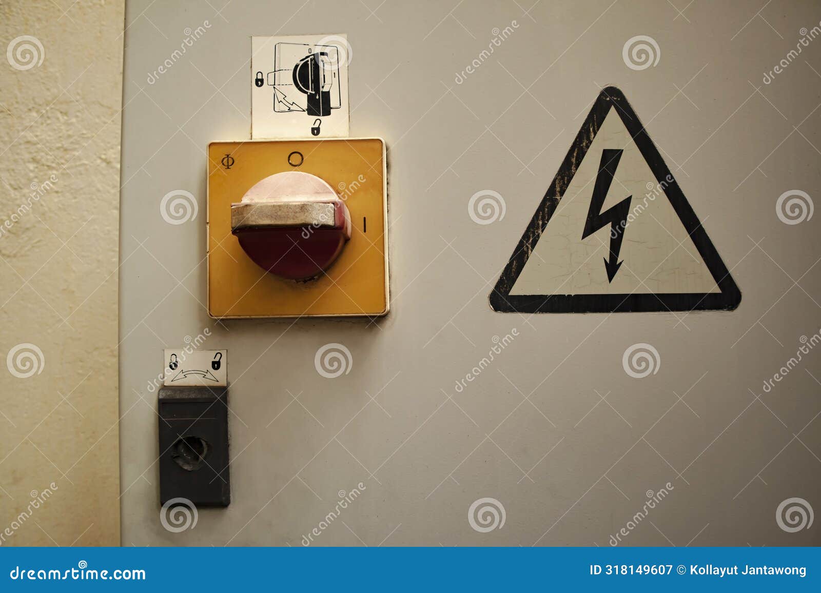 About the Main Switch from Outside Electrical Panel of Elevator 380 VAC ...