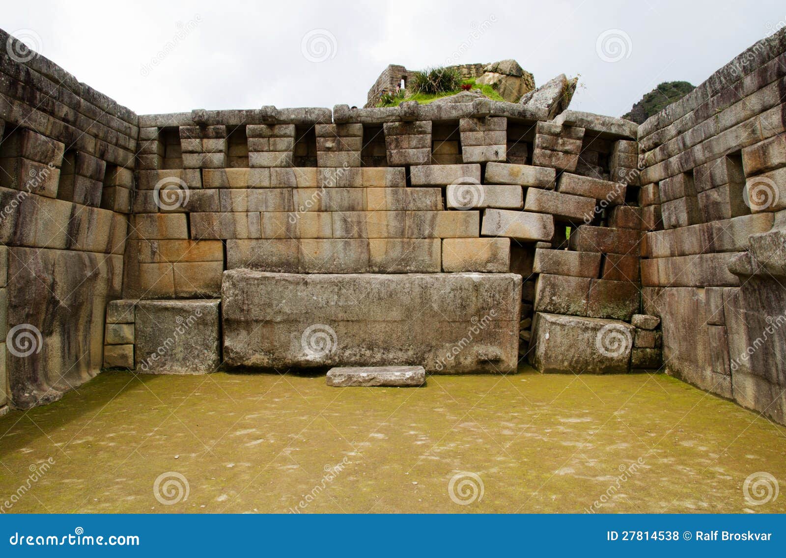 Main Temple at Machu Picchu, Peru Stock Photo - Image of masonry ...