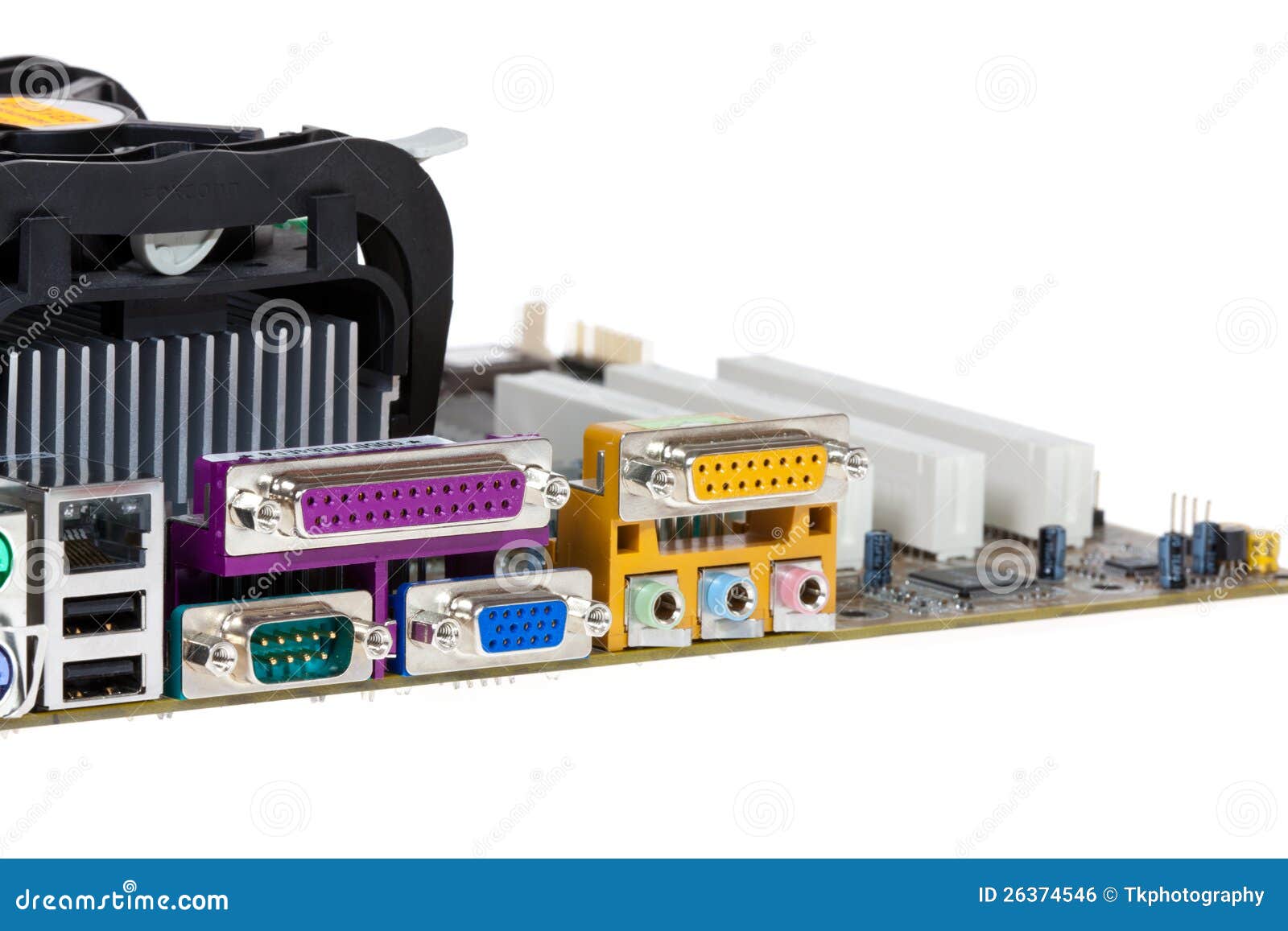 Mainboard foto de archivo. Imagen de escritorio, memoria - 26374546