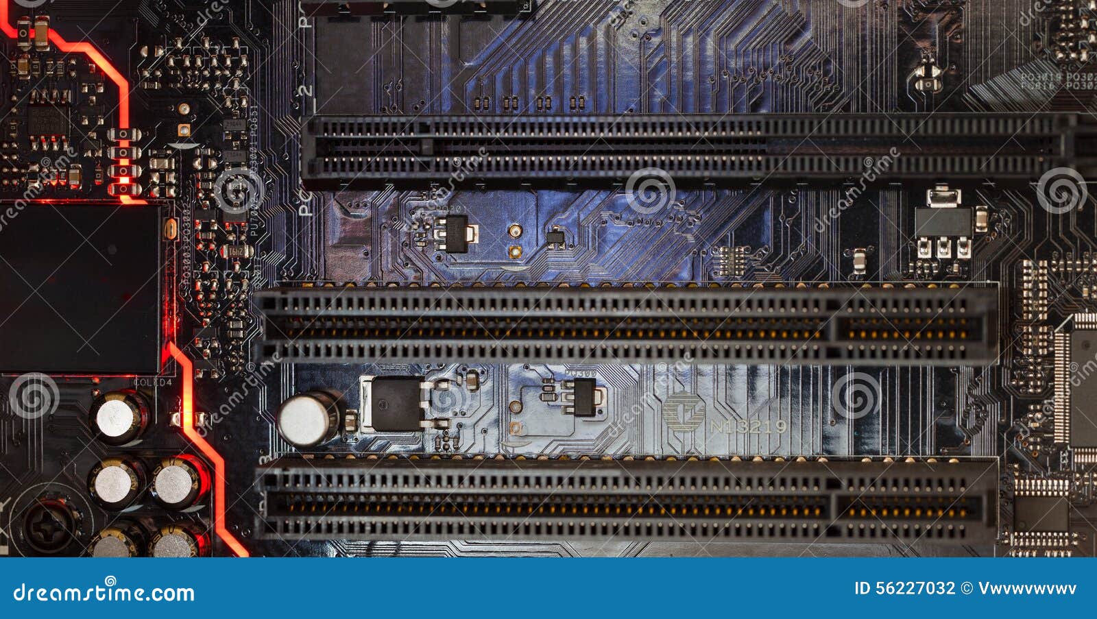 Mainboard foto de archivo. Imagen de ordenador, tarjeta - 56227032