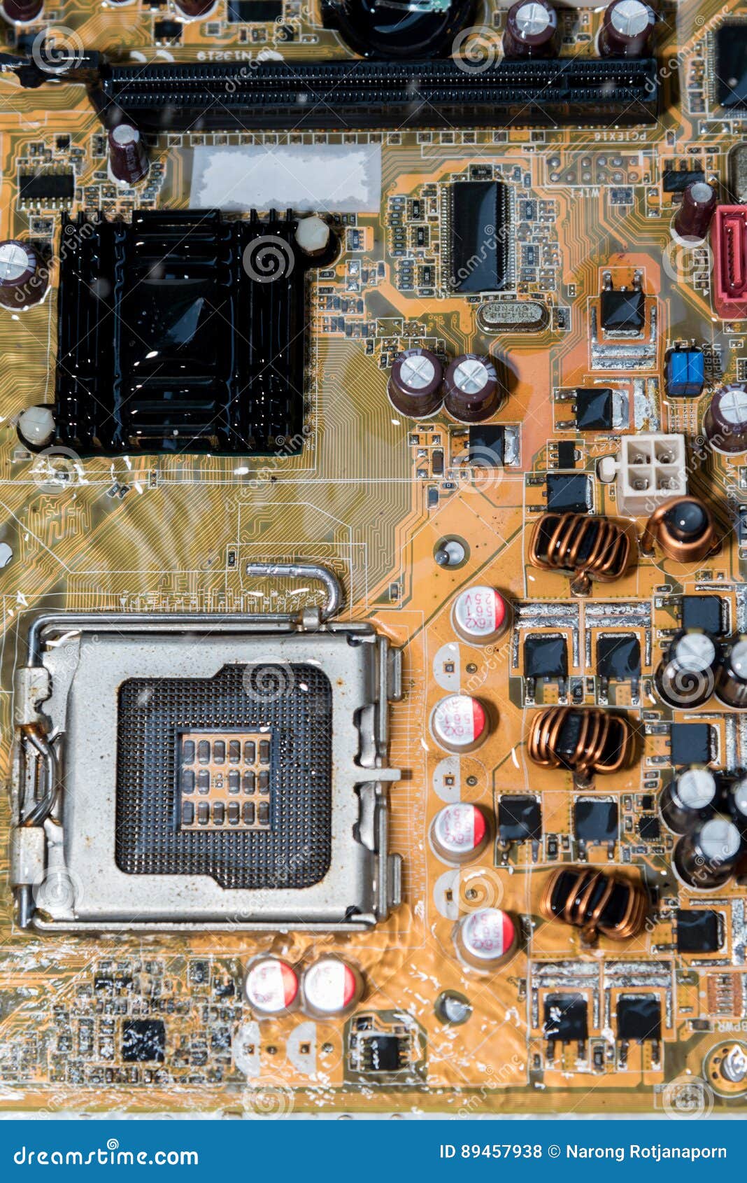 A Mainboard Main Board,cpu Motherboard,logic Board,system Board or Mobo ...