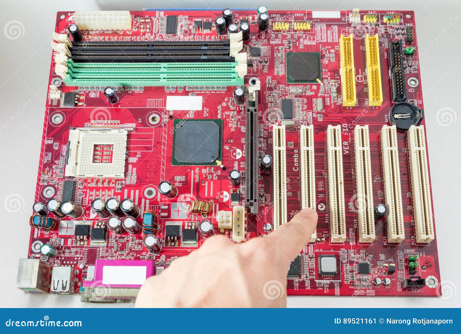 A Mainboard Main Board,cpu Motherboard,logic Board,system Board or Mobo ...