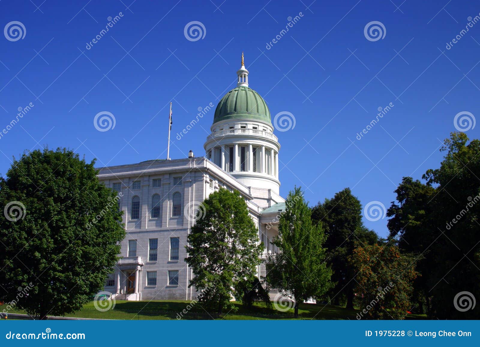 Maine State House, Augusta stock photo. Image of legal - 1975228