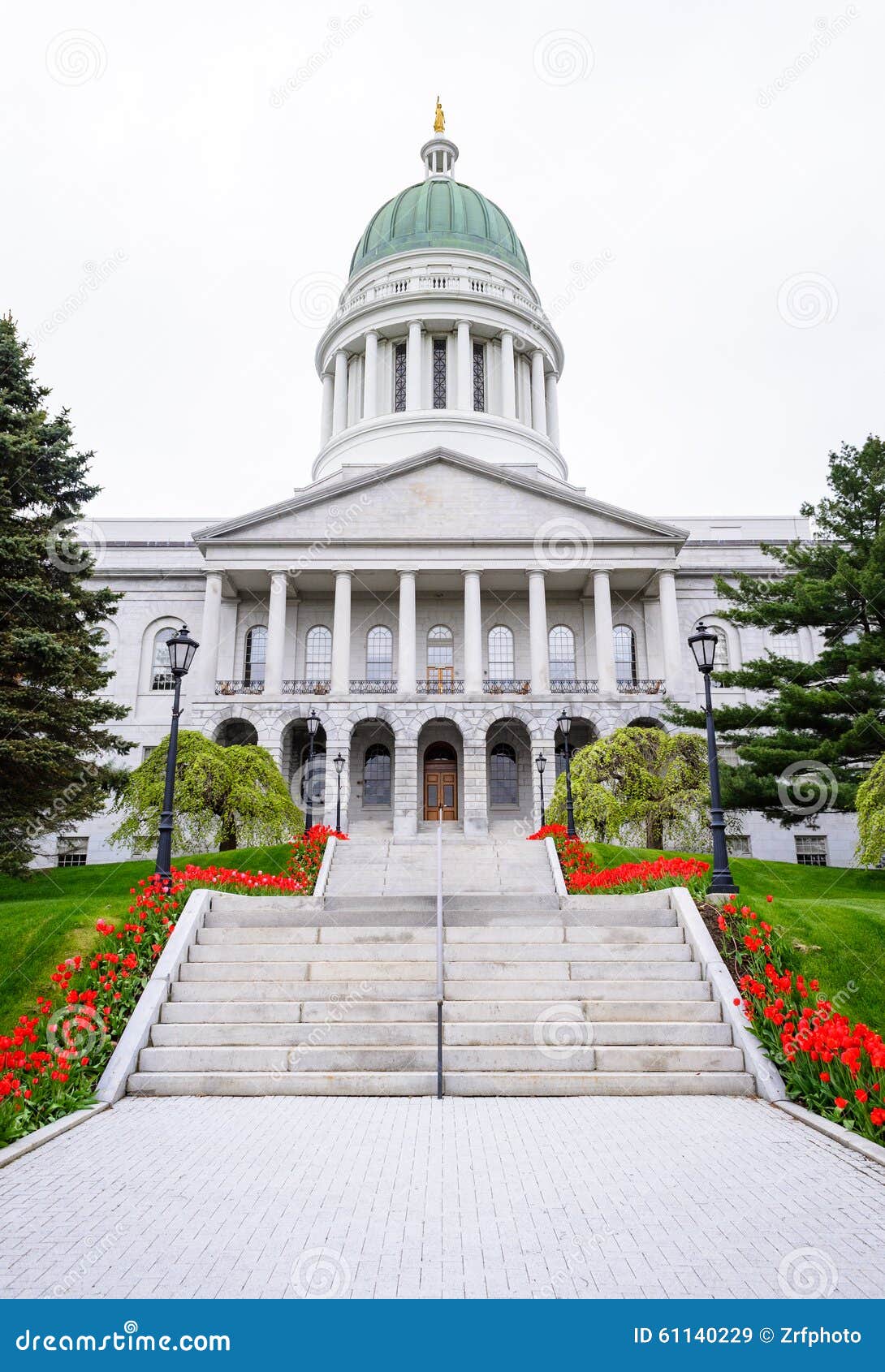 Maine State House stock image. Image of capitol, government - 61140229
