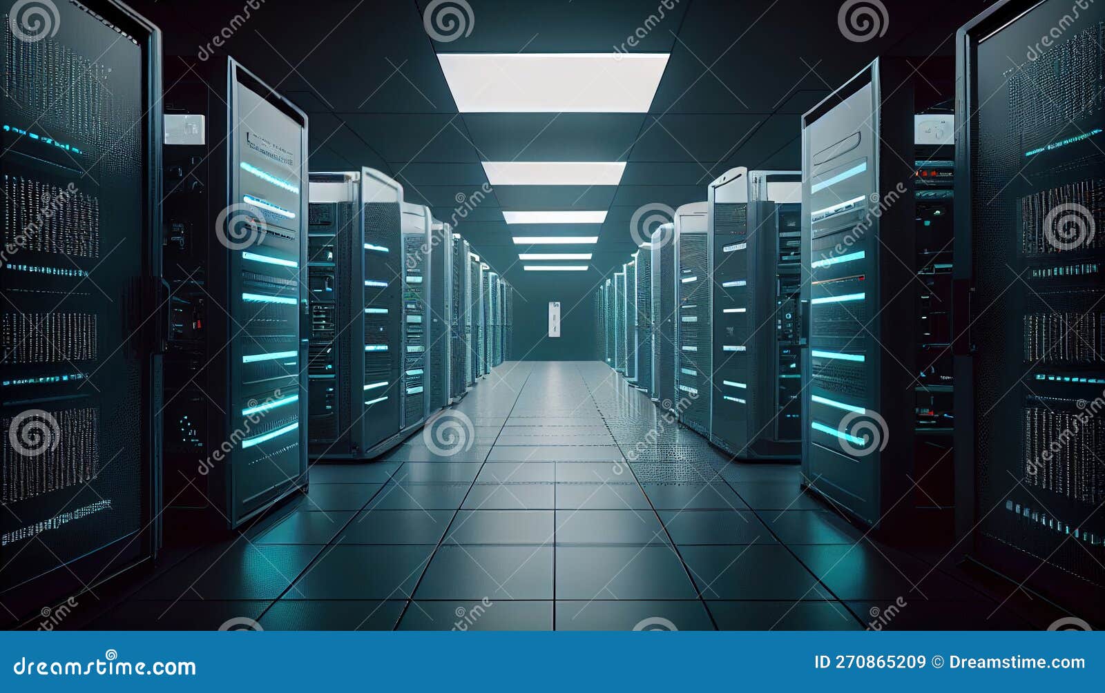 Mainframe computer server stock illustration. Illustration of ...