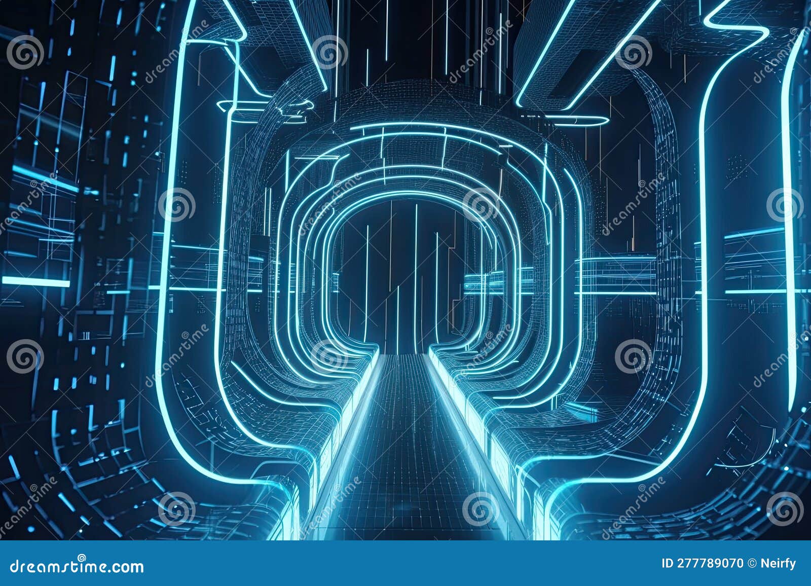 Mainframe computer server stock photo. Image of cloud - 277789070