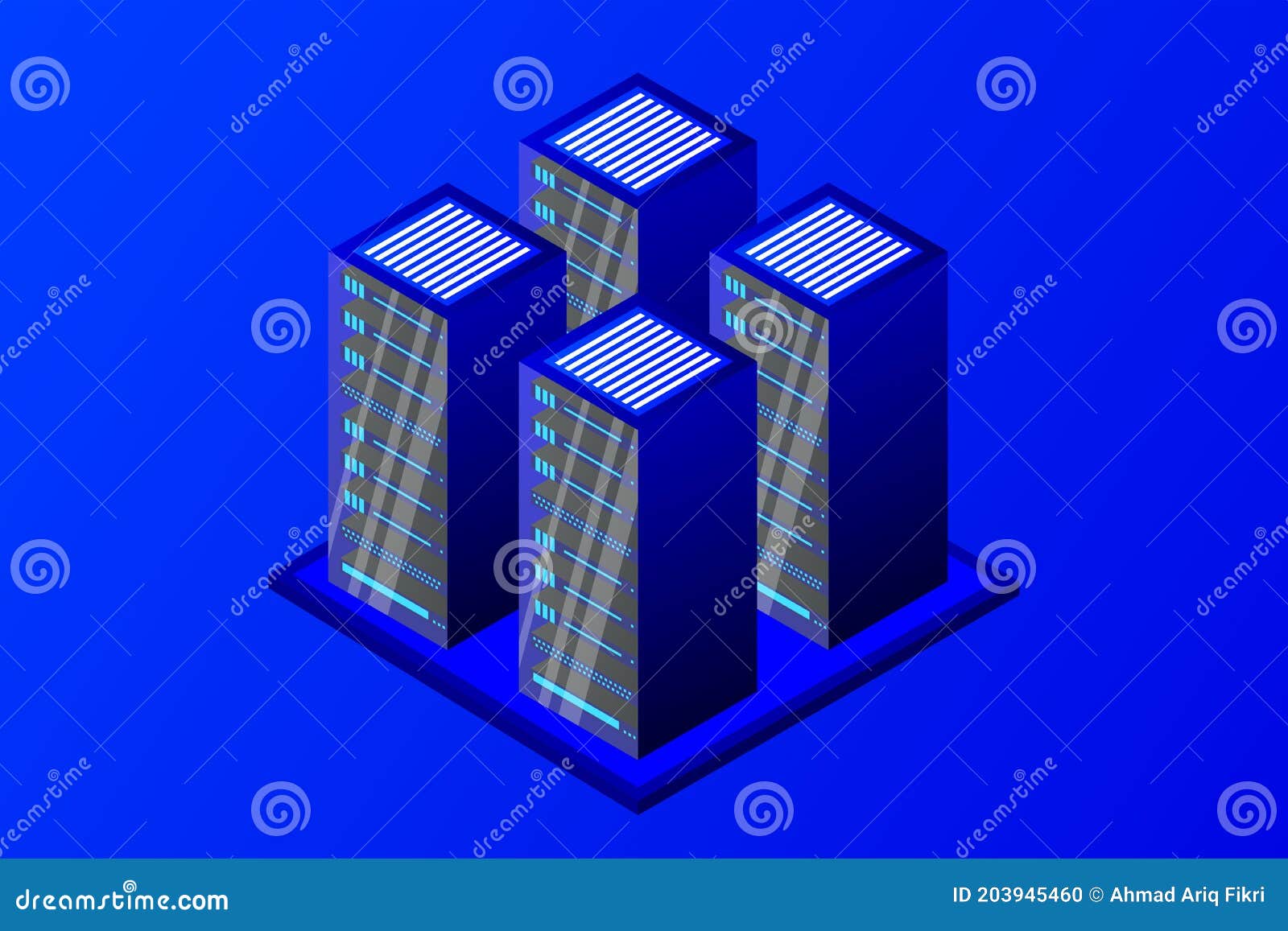 Mainframe, Powered Server, High Technology Concept, Data Center, Cloud ...