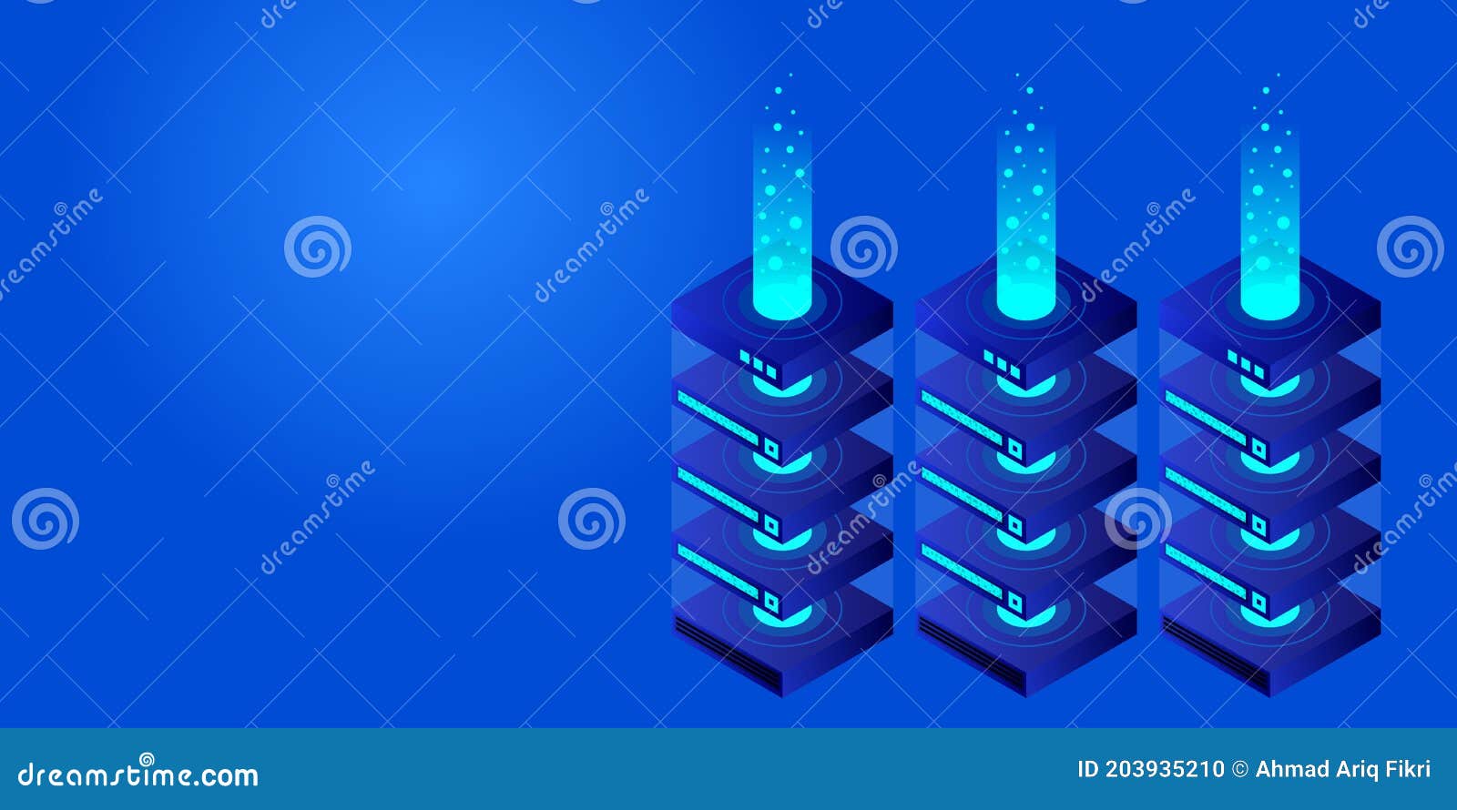 Mainframe, Powered Server, High Technology Concept, Data Center, Cloud ...