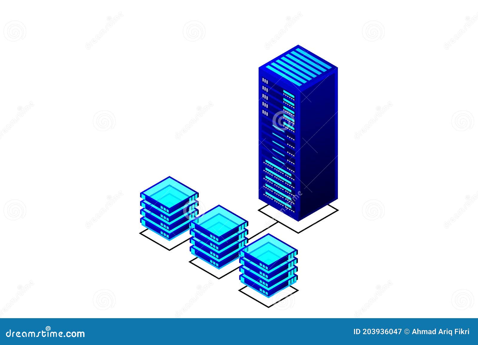 Mainframe, Powered Server, High Technology Concept, Data Center, Cloud ...