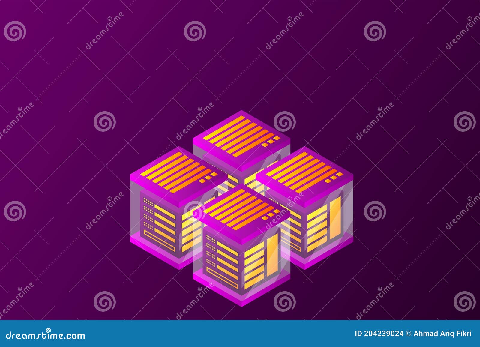 Mainframe, Powered Server, High Technology Concept, Data Center, Cloud ...