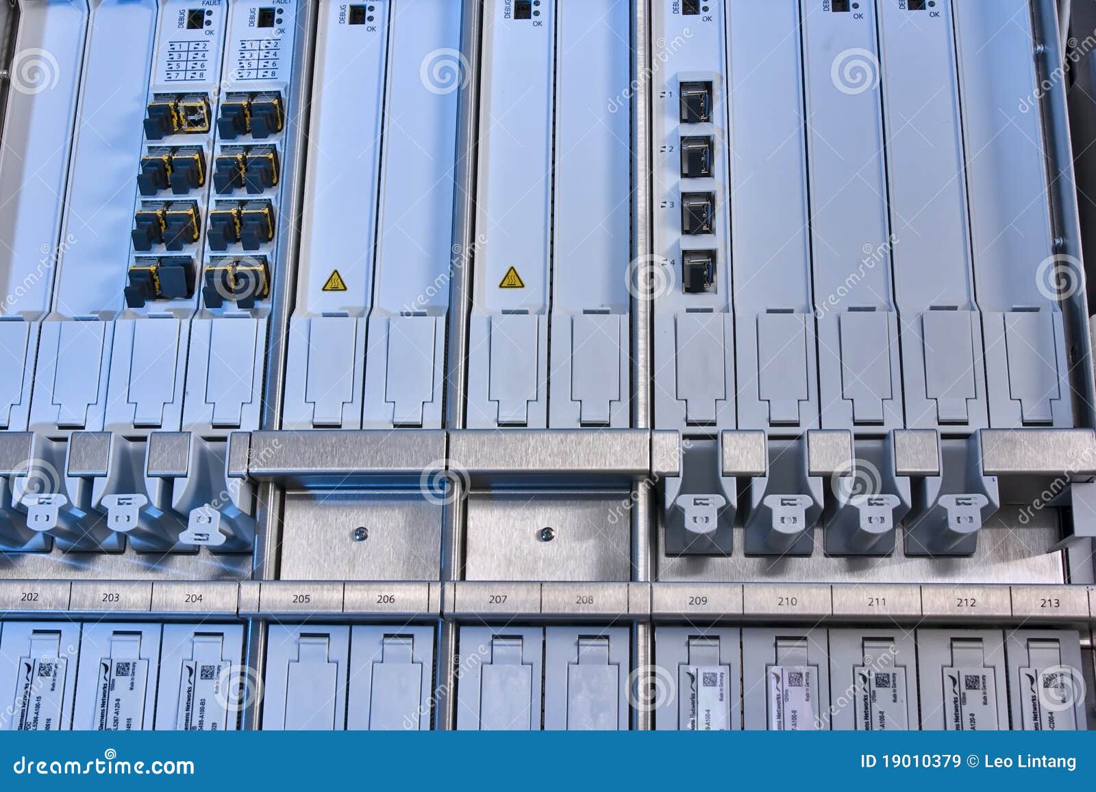 Mainframe Server stock image. Image of closeup, fibre - 19010379