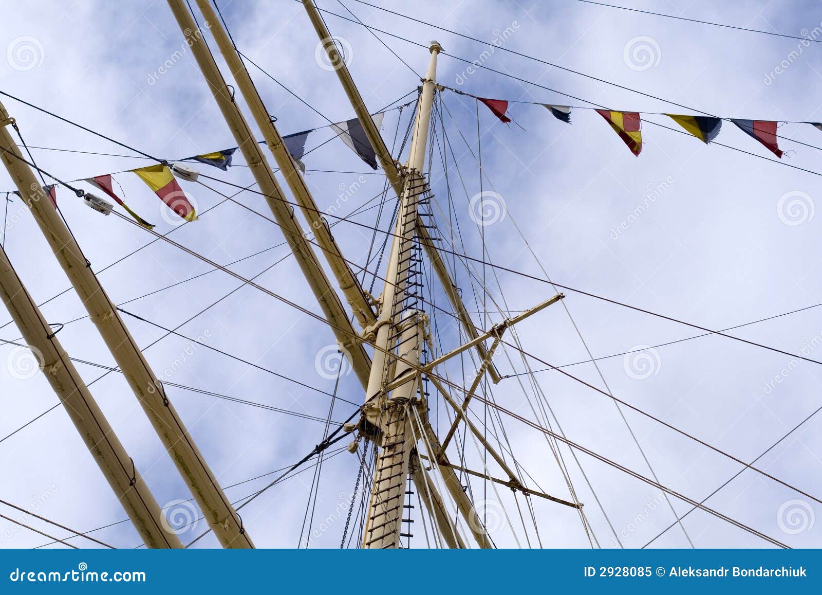 Mainmast Of A Sailing Ship Picture. Image: 2928085