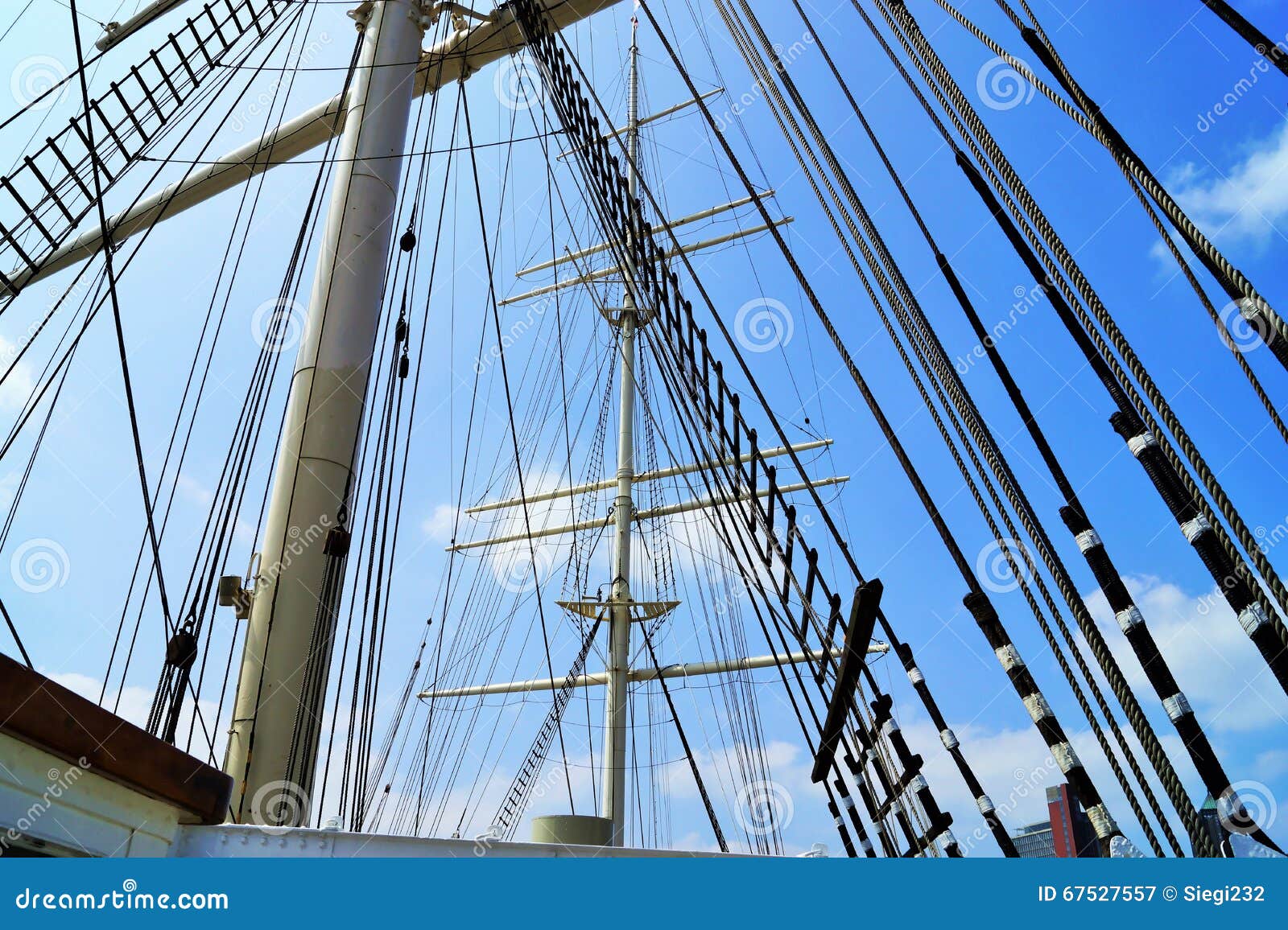 Mainmast stock image. Image of hawser, fiber, port, jigger - 67527557