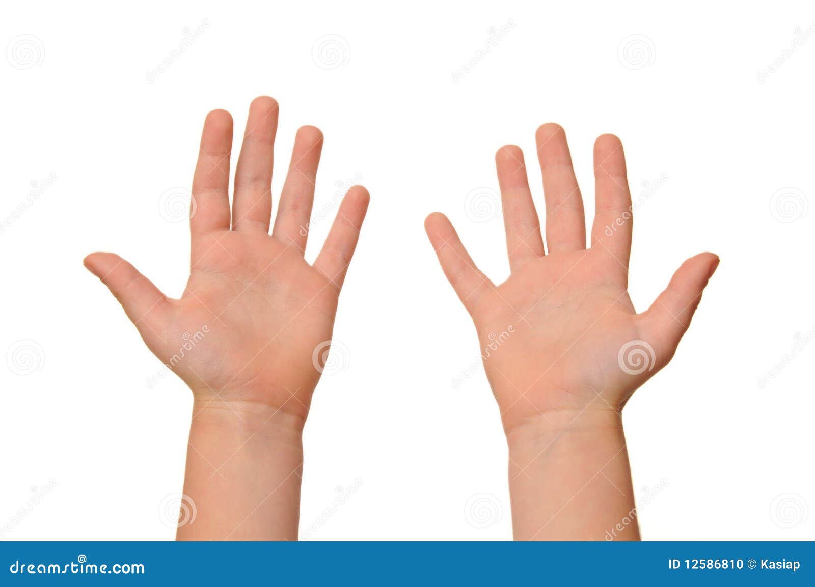 Mains D'enfant Photo stock - Image: 12586810