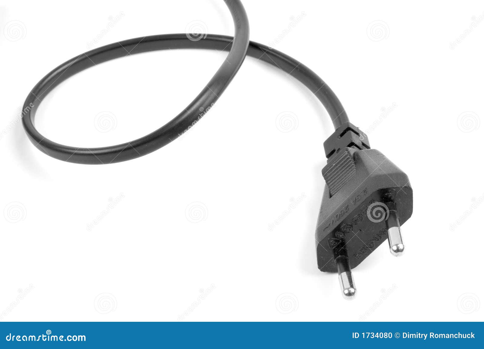 Mains power connector stock photo. Image of technology - 1734080