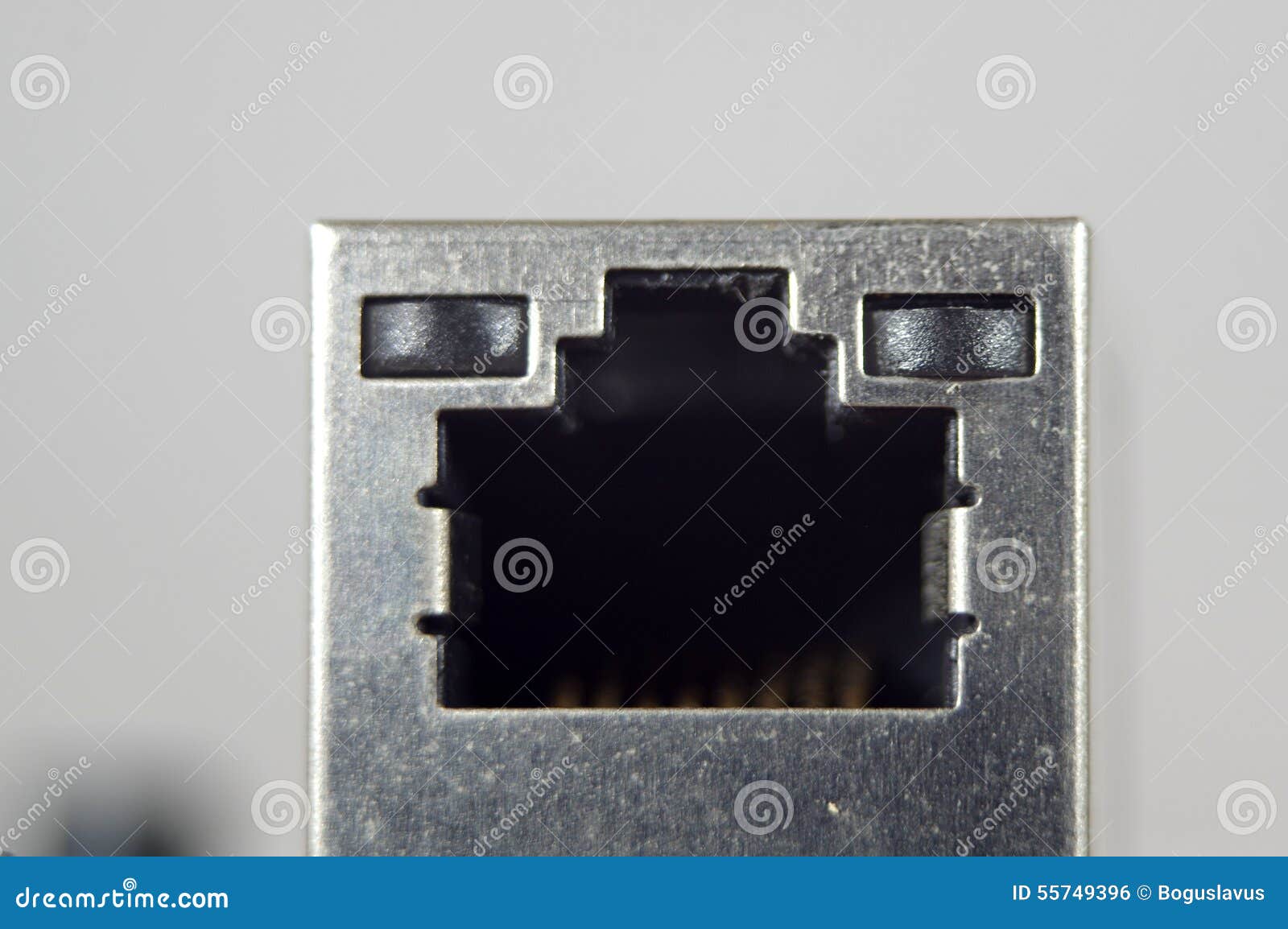 The mains socket. stock photo. Image of connection, port - 55749396