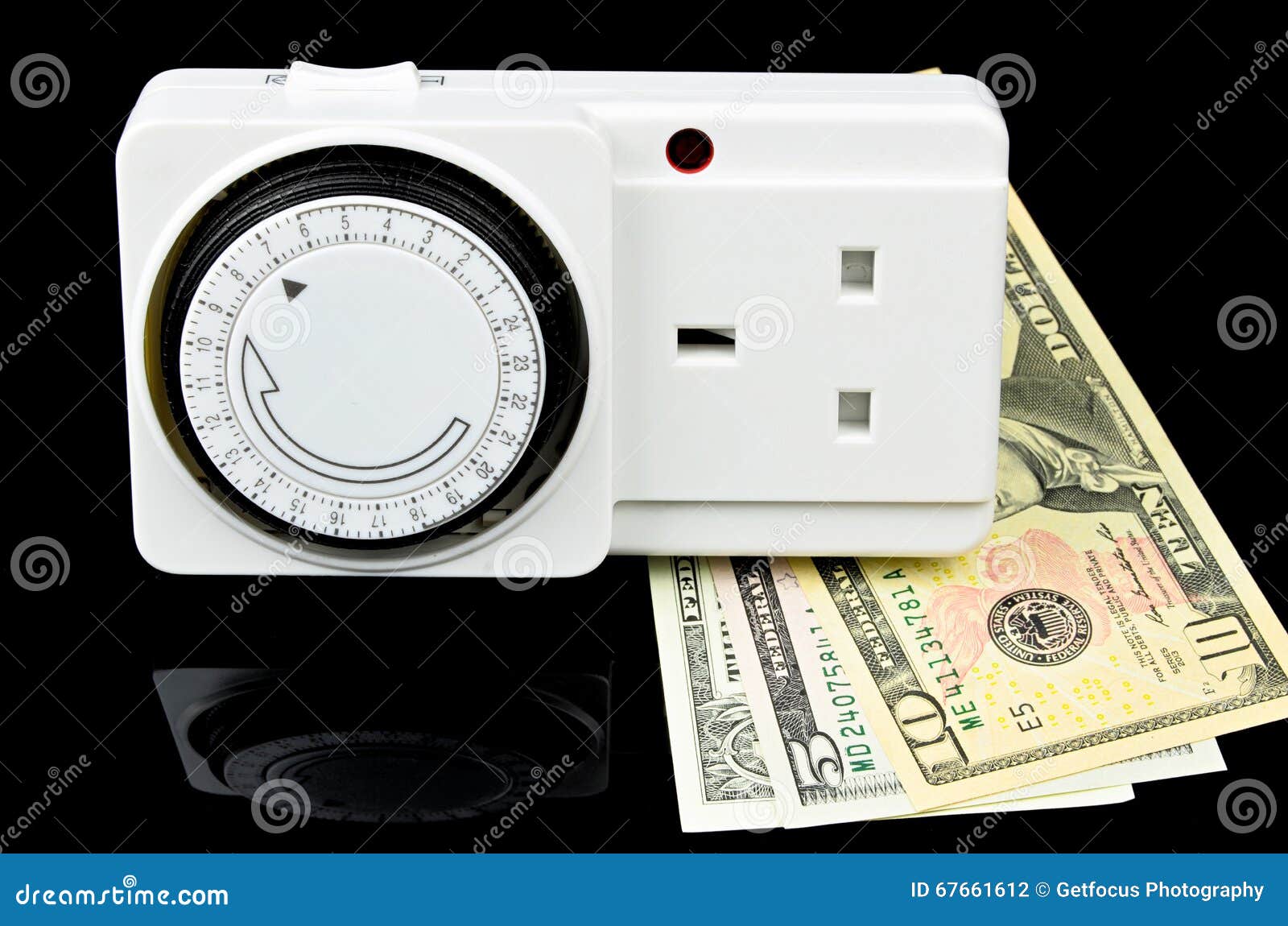 Timer To Save Energy For Domestic Purposes Royalty-Free Stock Photo ...