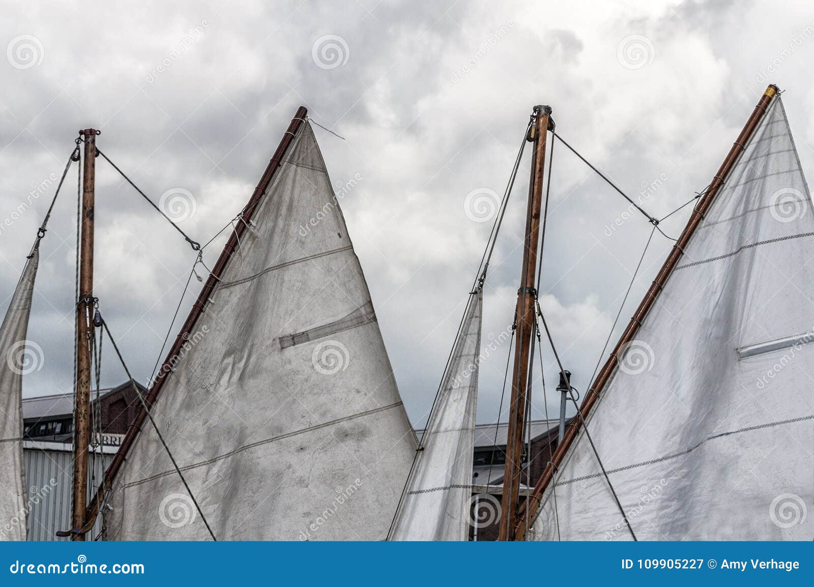 Mainsail of a sail ship stock image. Image of adventure - 109905227