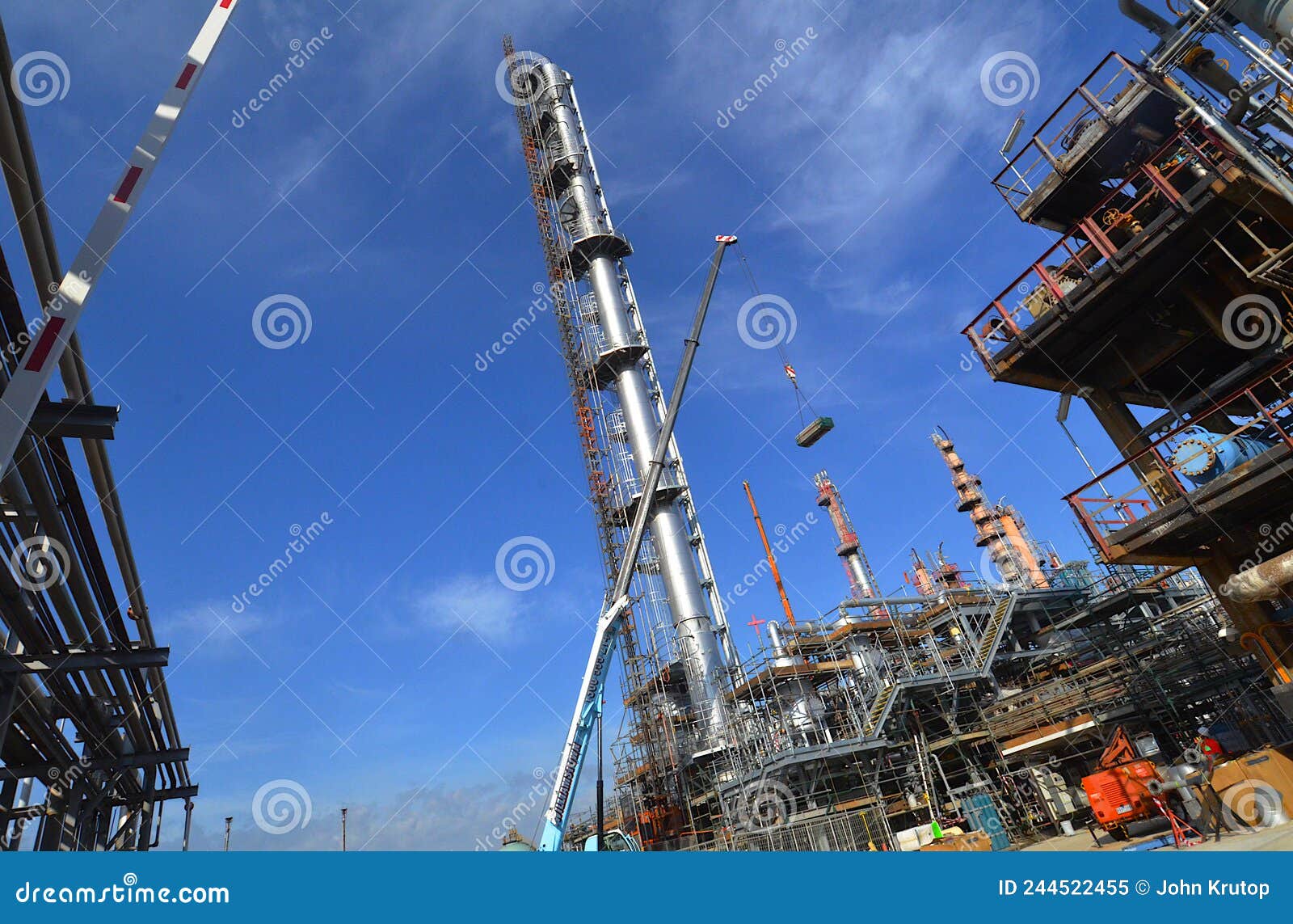 Maintenance and Construction Performed on Refinery Site during Shutdown ...